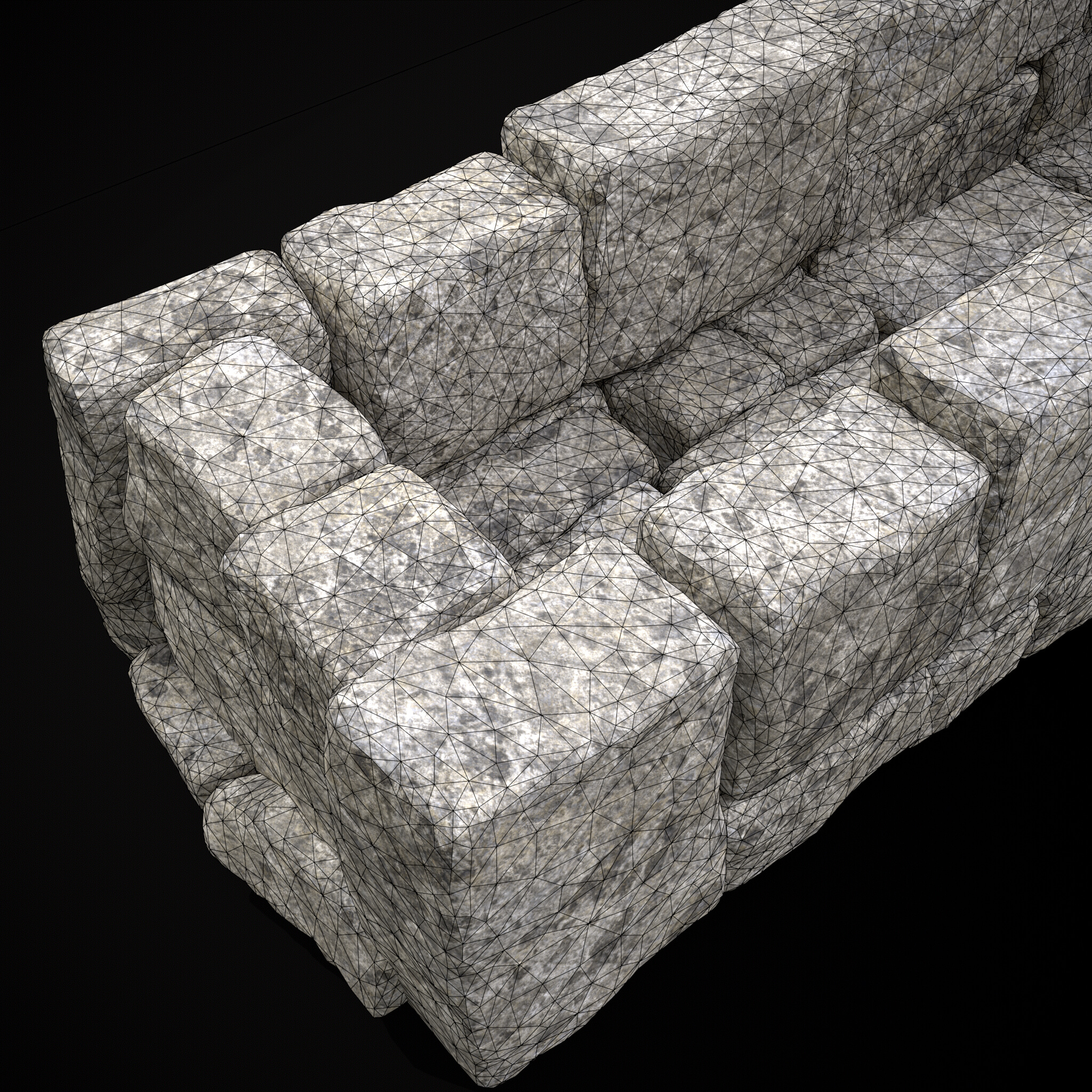 Rustic Stone Fireplace - 3D Model by Get Dead Entertainment
