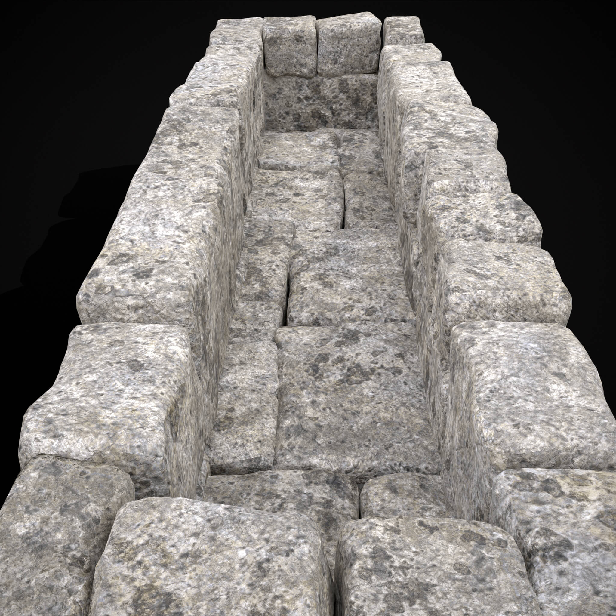 Rustic Stone Fireplace - 3D Model by Get Dead Entertainment