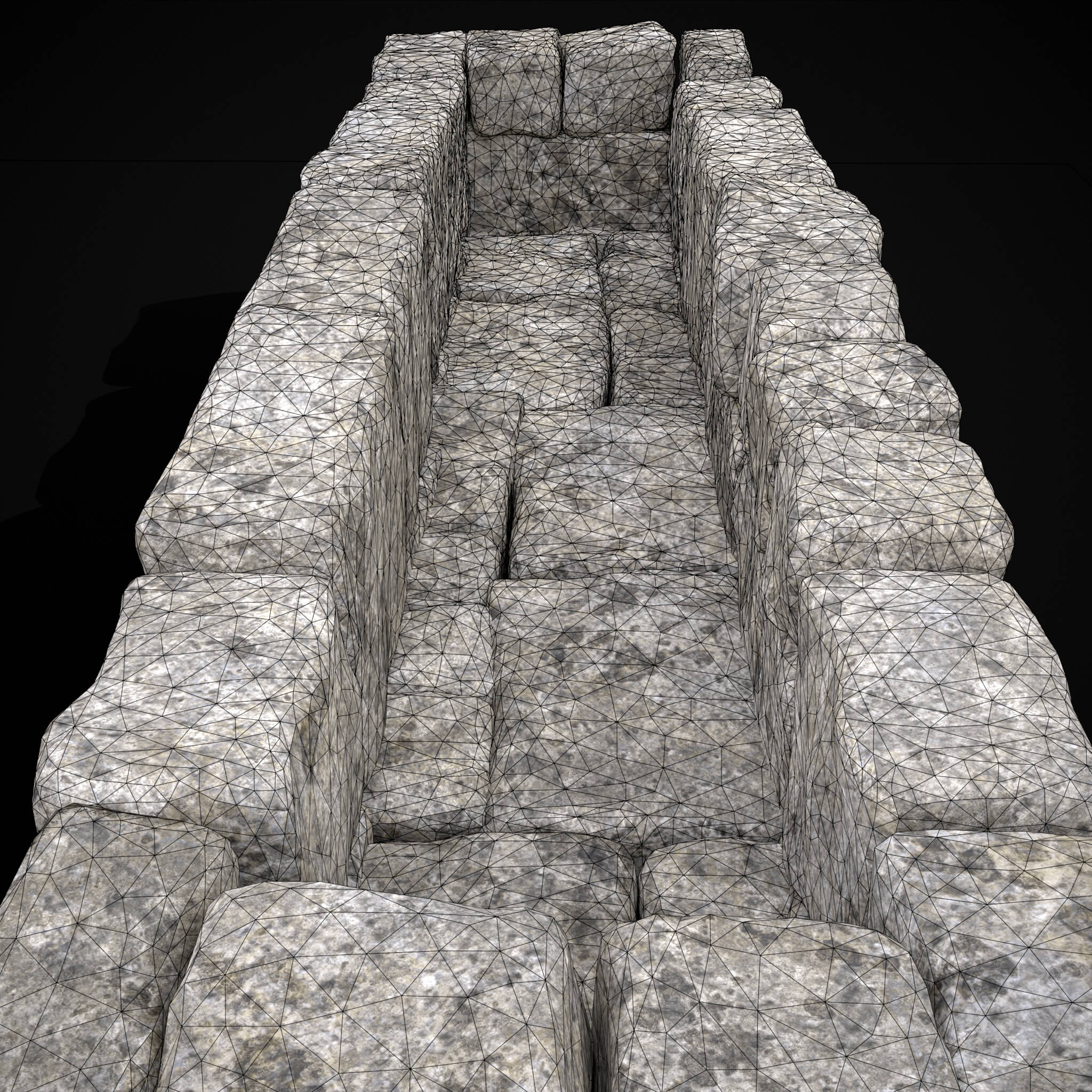Rustic Stone Fireplace - 3D Model by Get Dead Entertainment
