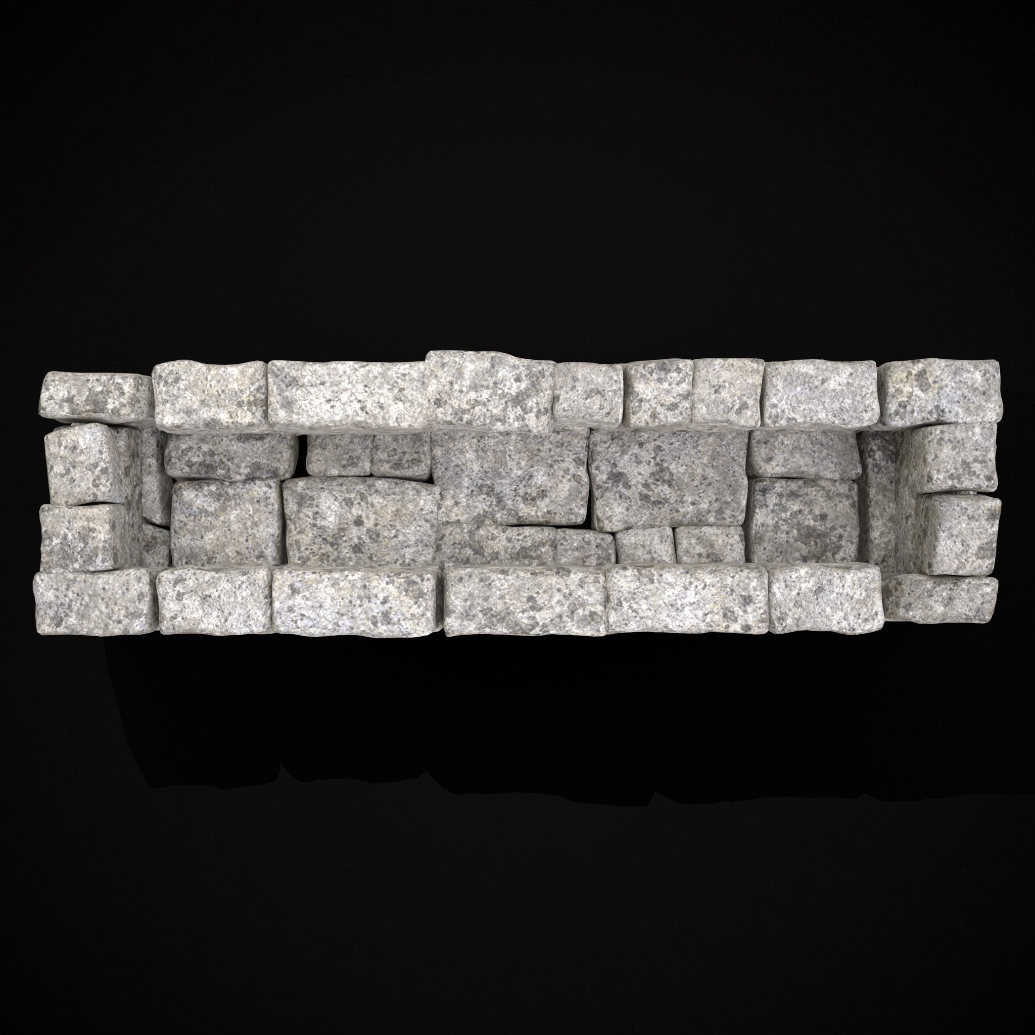 Rustic Stone Fireplace - 3D Model by Get Dead Entertainment