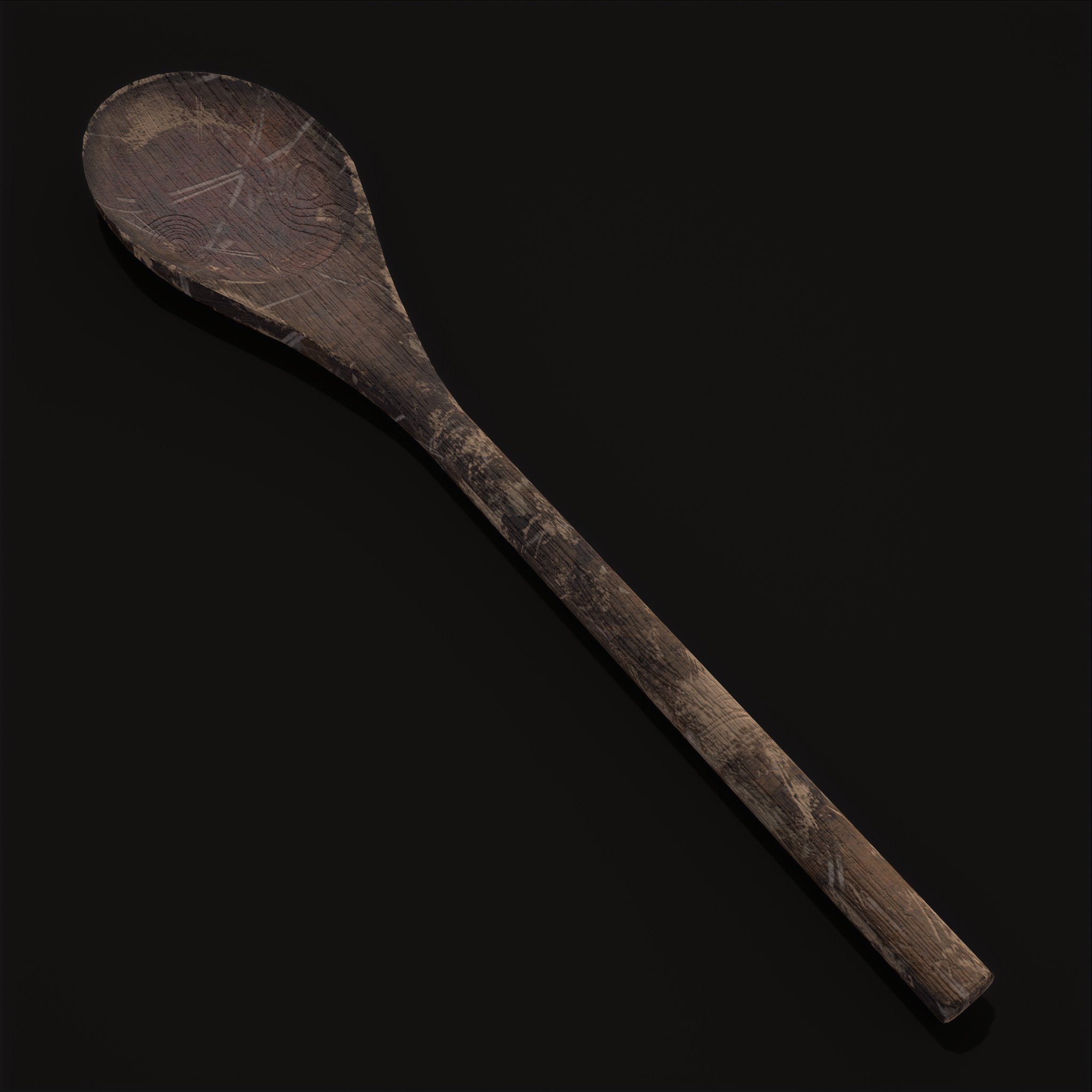 Rustic Wooden Medieval Cooking Set - 3D Model by Get Dead Entertainment