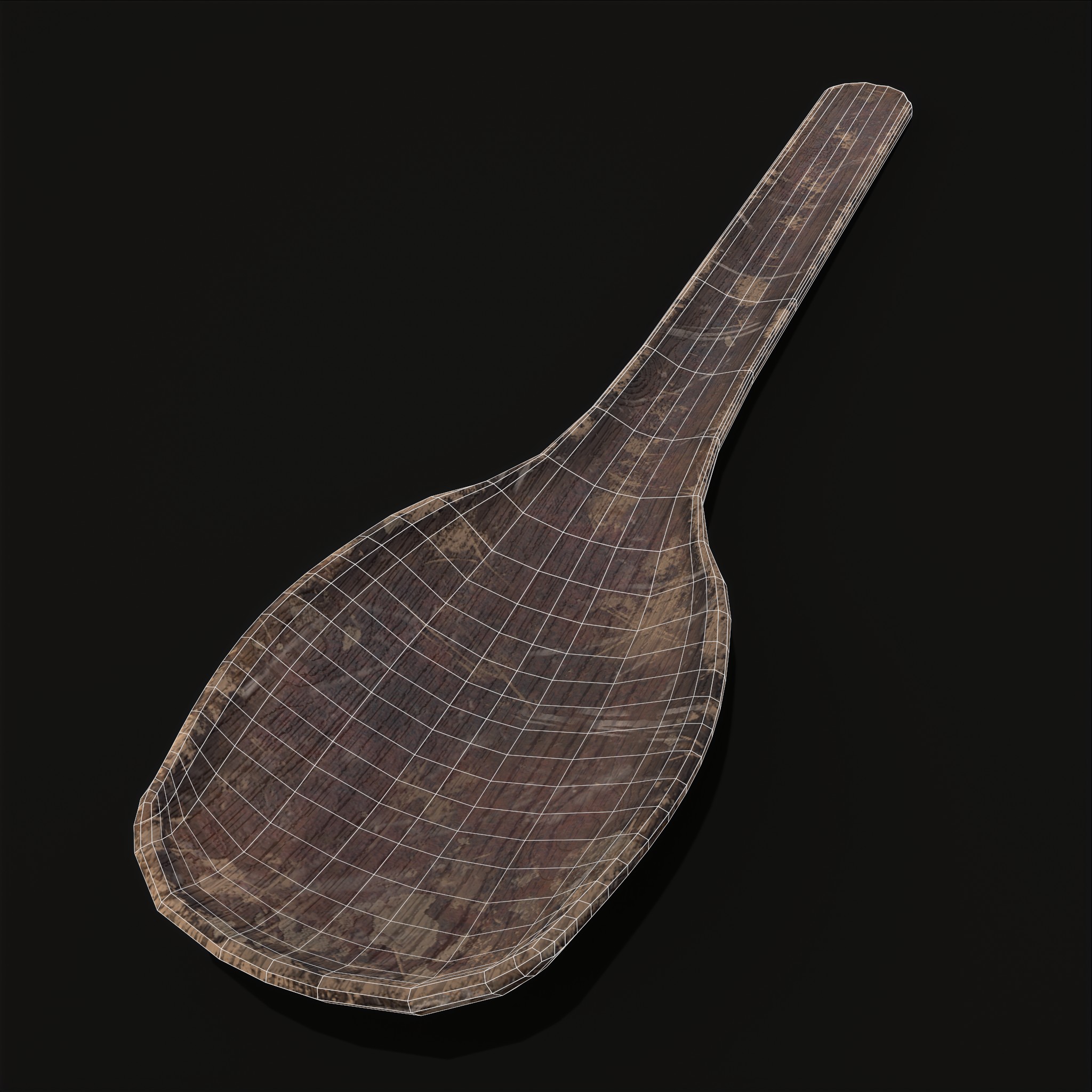 Rustic Wooden Medieval Cooking Set - 3D Model by Get Dead Entertainment