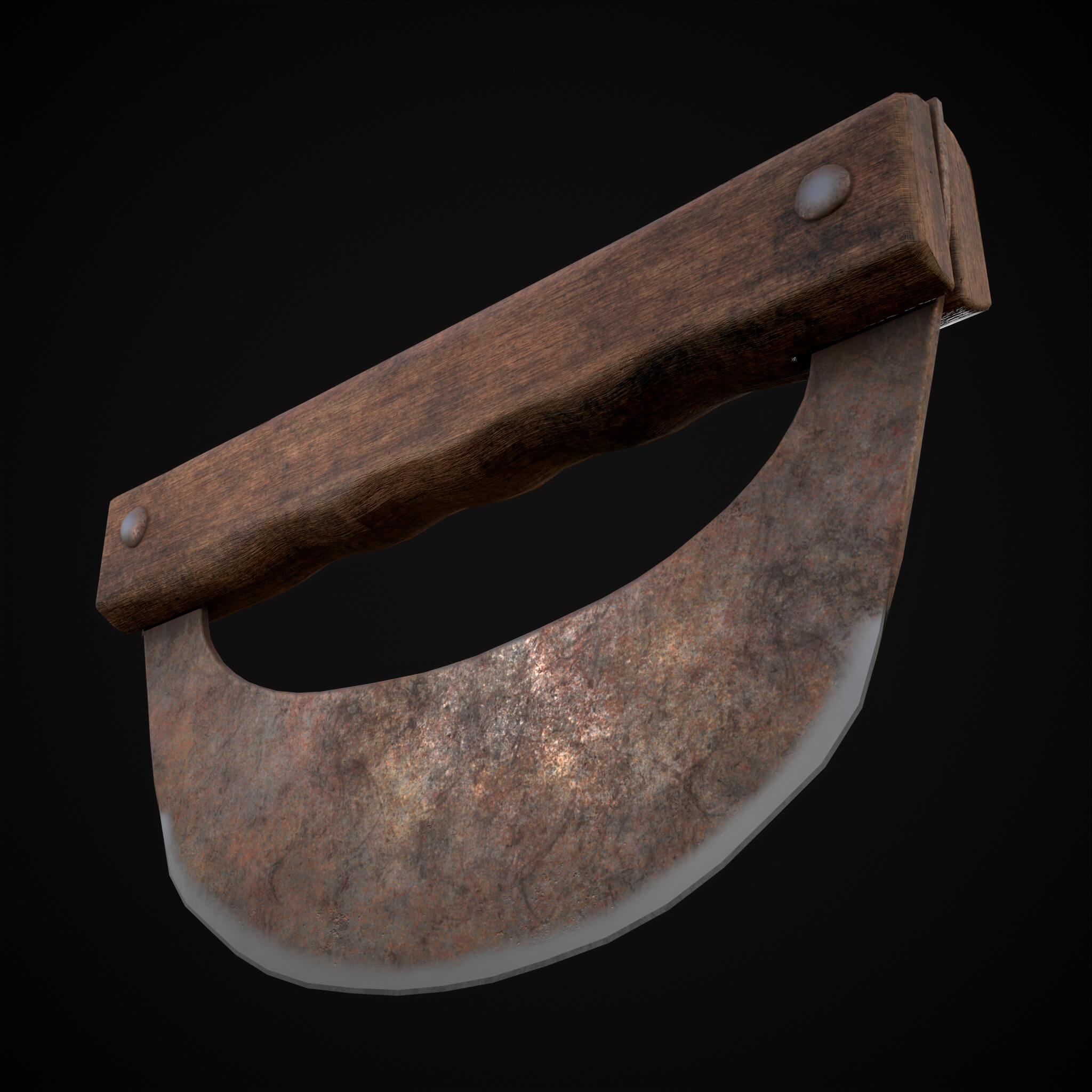 Rusting Dutch Knife - 3D Model by Get Dead Entertainment