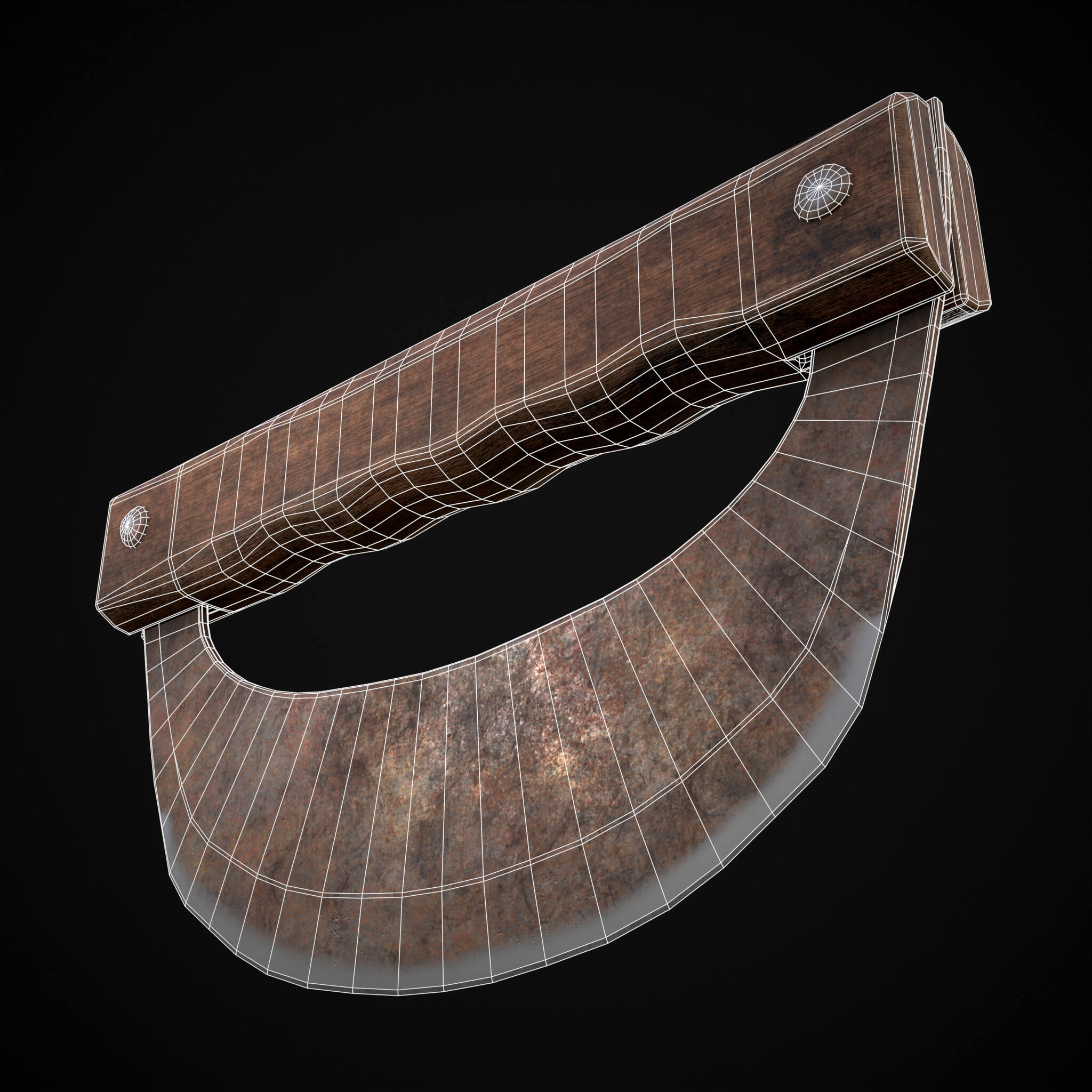 Rusting Dutch Knife - 3D Model by Get Dead Entertainment