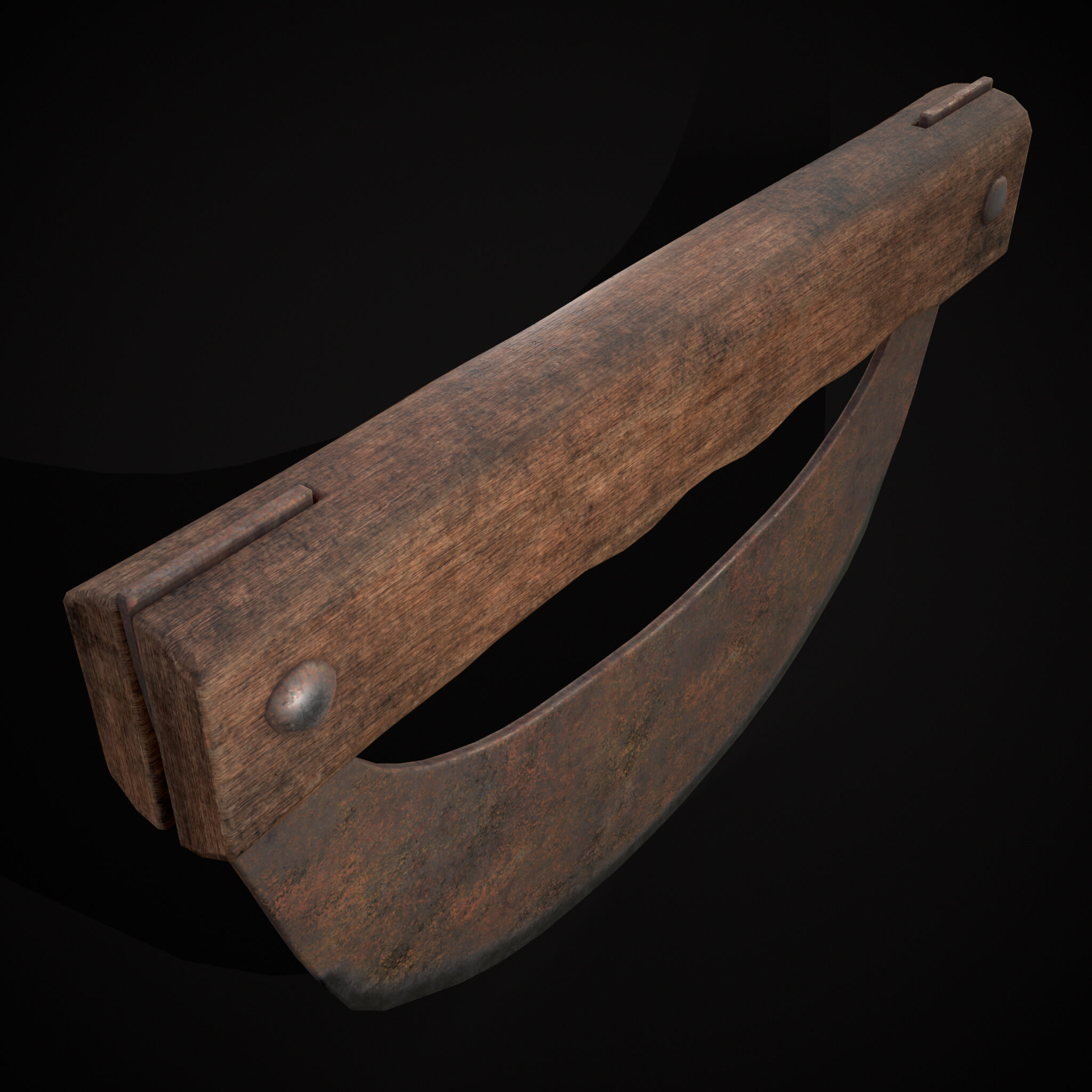 Rusting Dutch Knife - 3D Model by Get Dead Entertainment