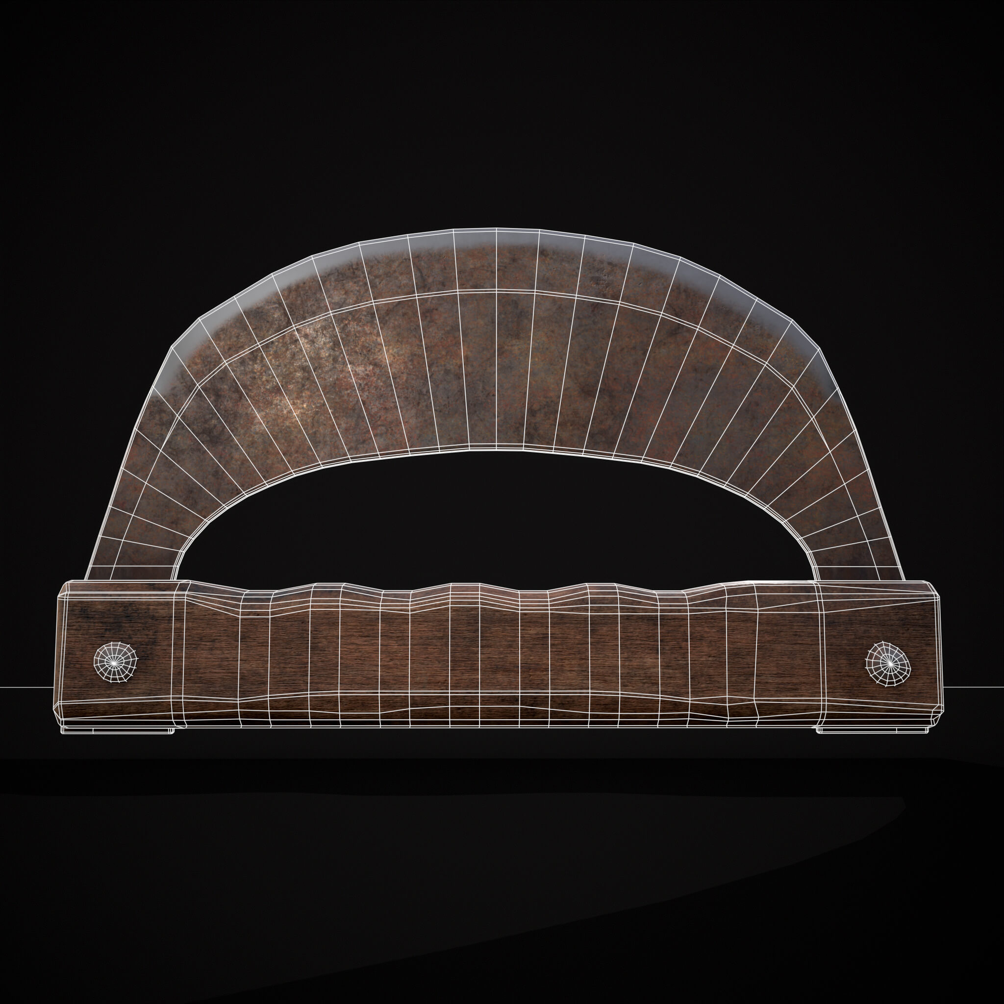 Rusting Dutch Knife - 3D Model by Get Dead Entertainment