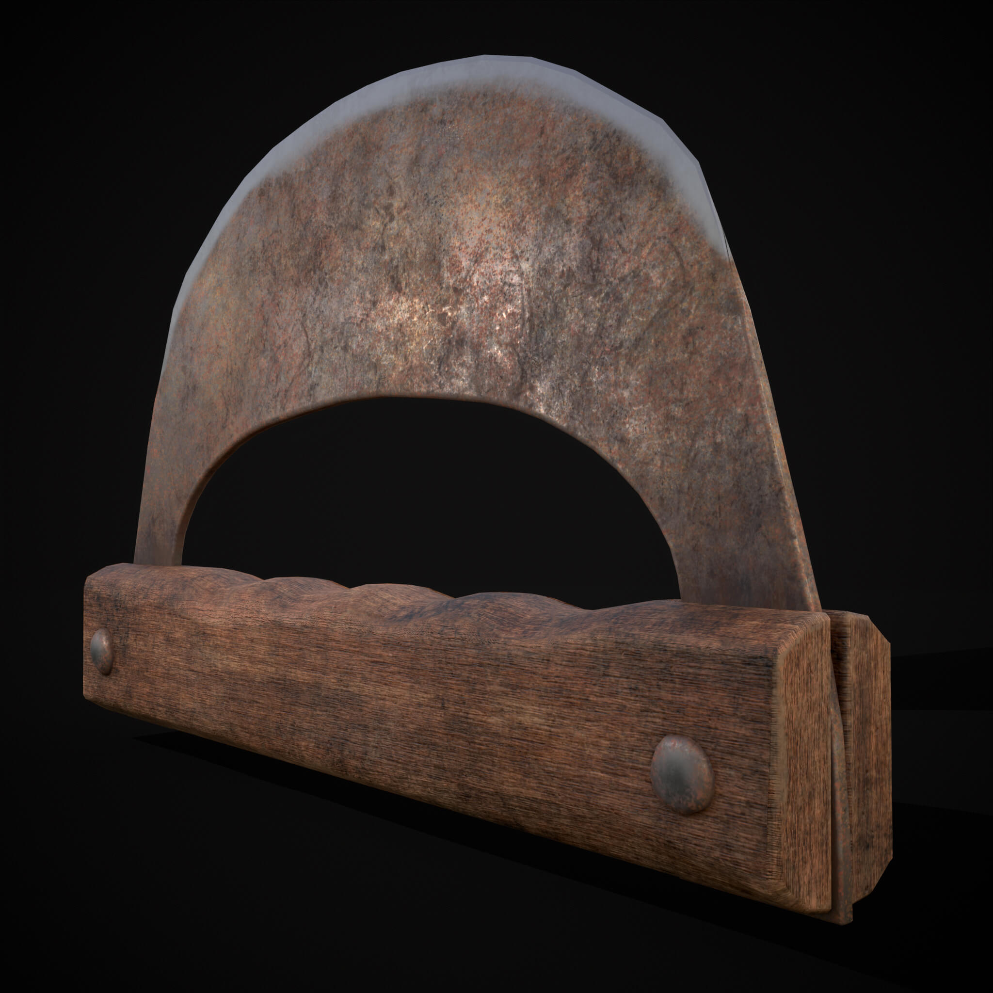 Rusting Dutch Knife - 3D Model by Get Dead Entertainment