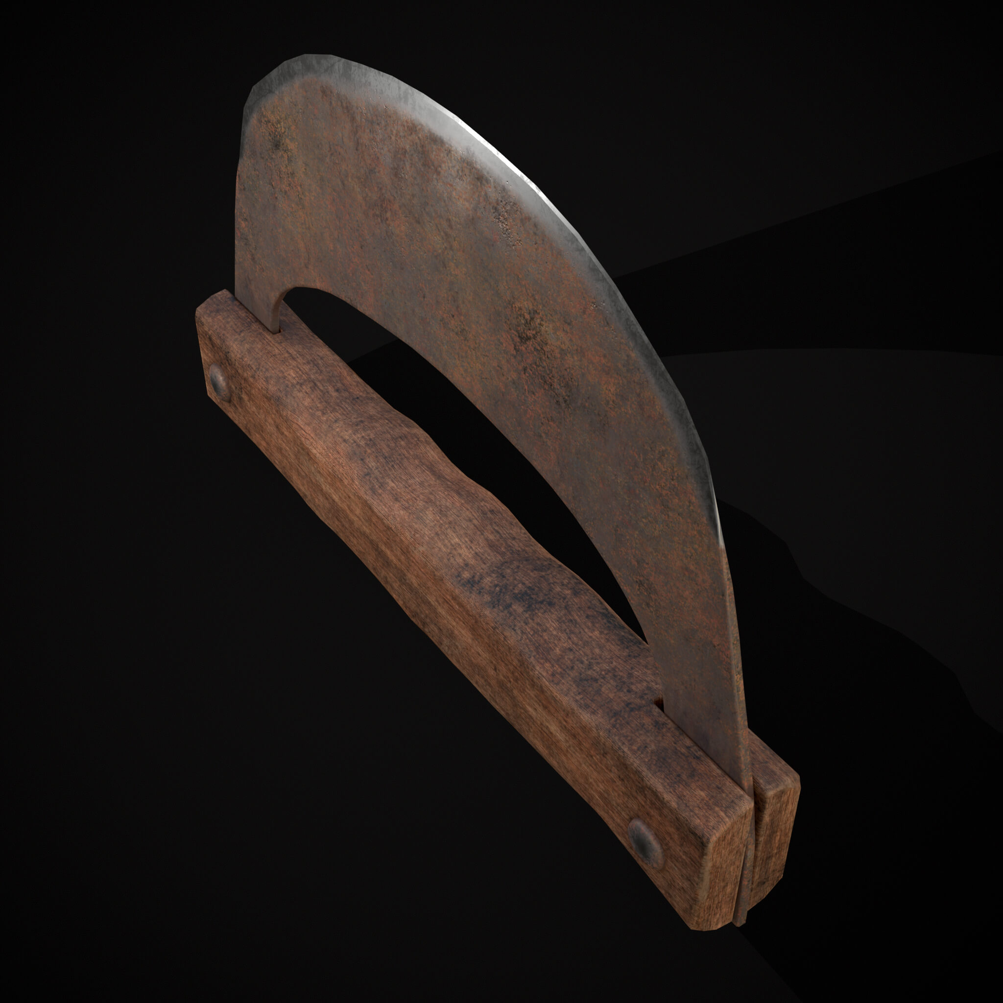 Rusting Dutch Knife - 3D Model by Get Dead Entertainment