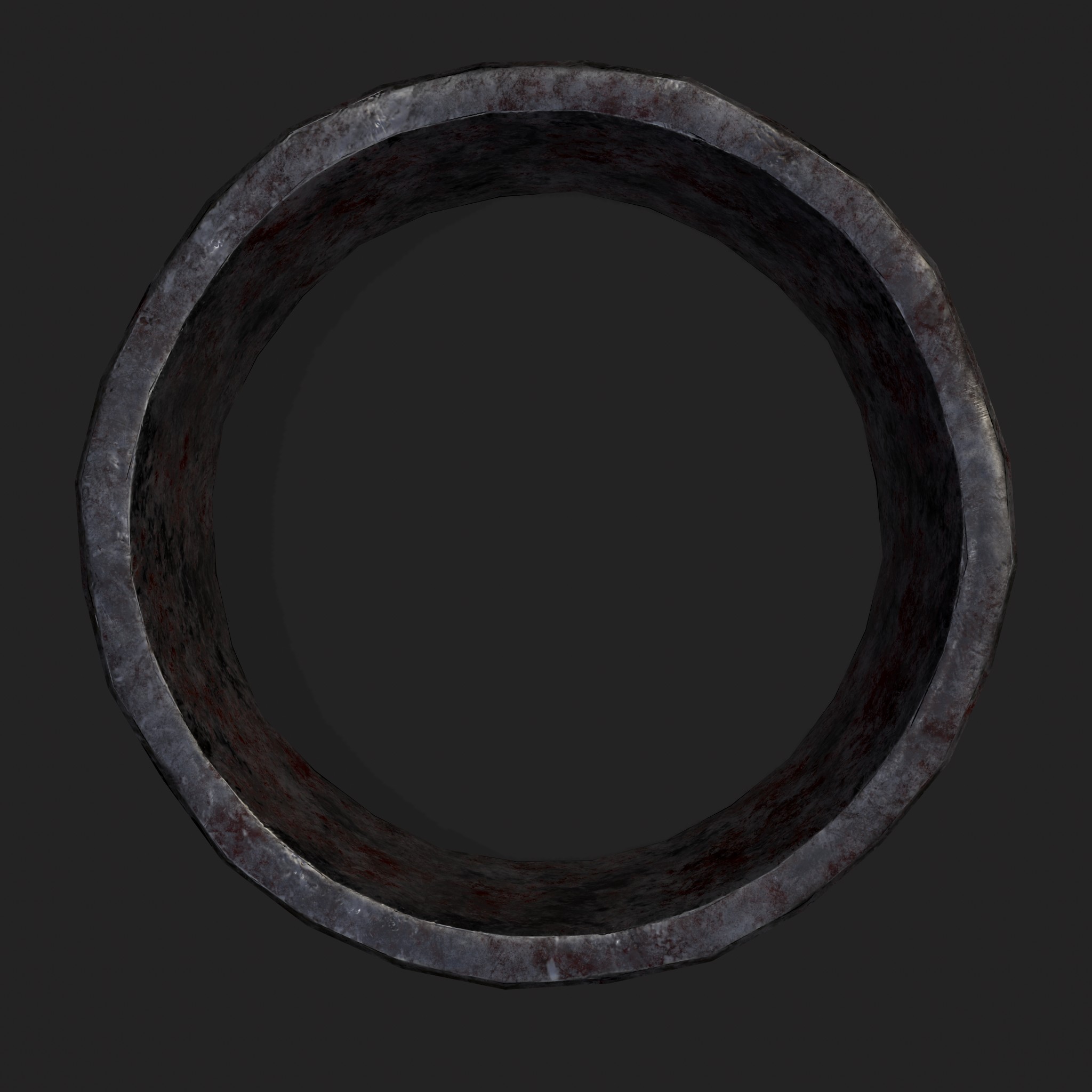 Rusting Medieval Iron Ring - 3D Model by Get Dead Entertainment