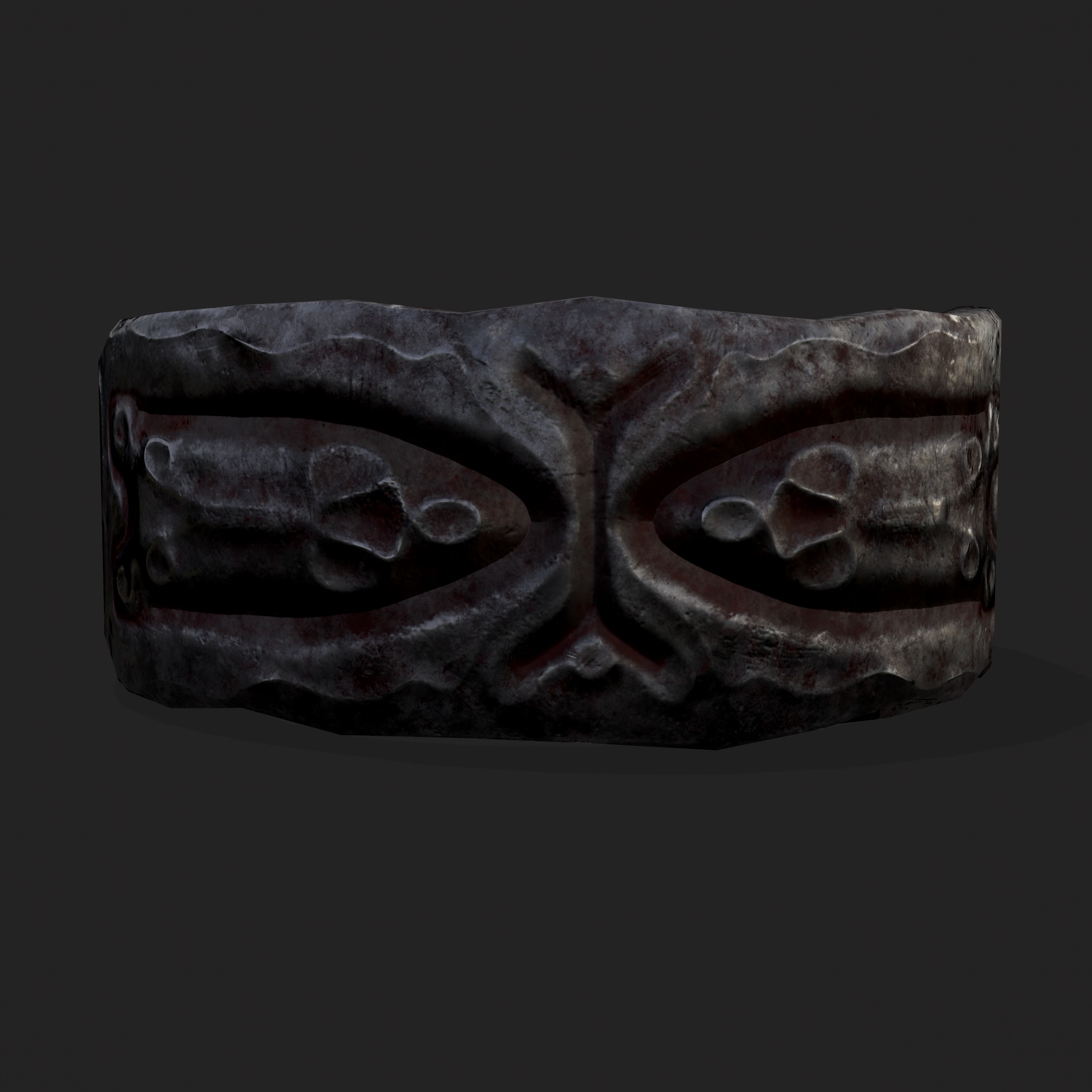 Rusting Medieval Iron Ring - 3D Model by Get Dead Entertainment