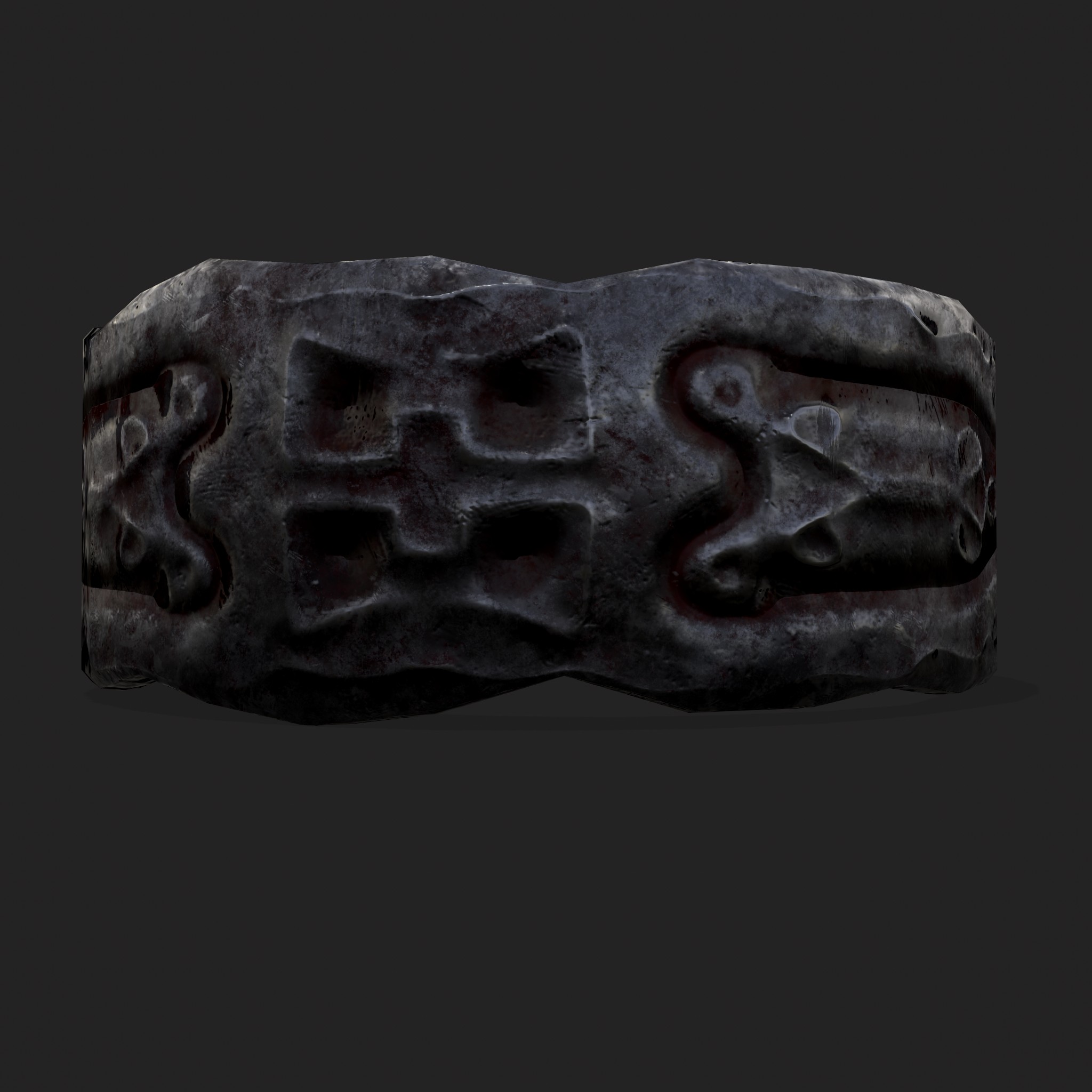 Rusting Medieval Iron Ring - 3D Model by Get Dead Entertainment