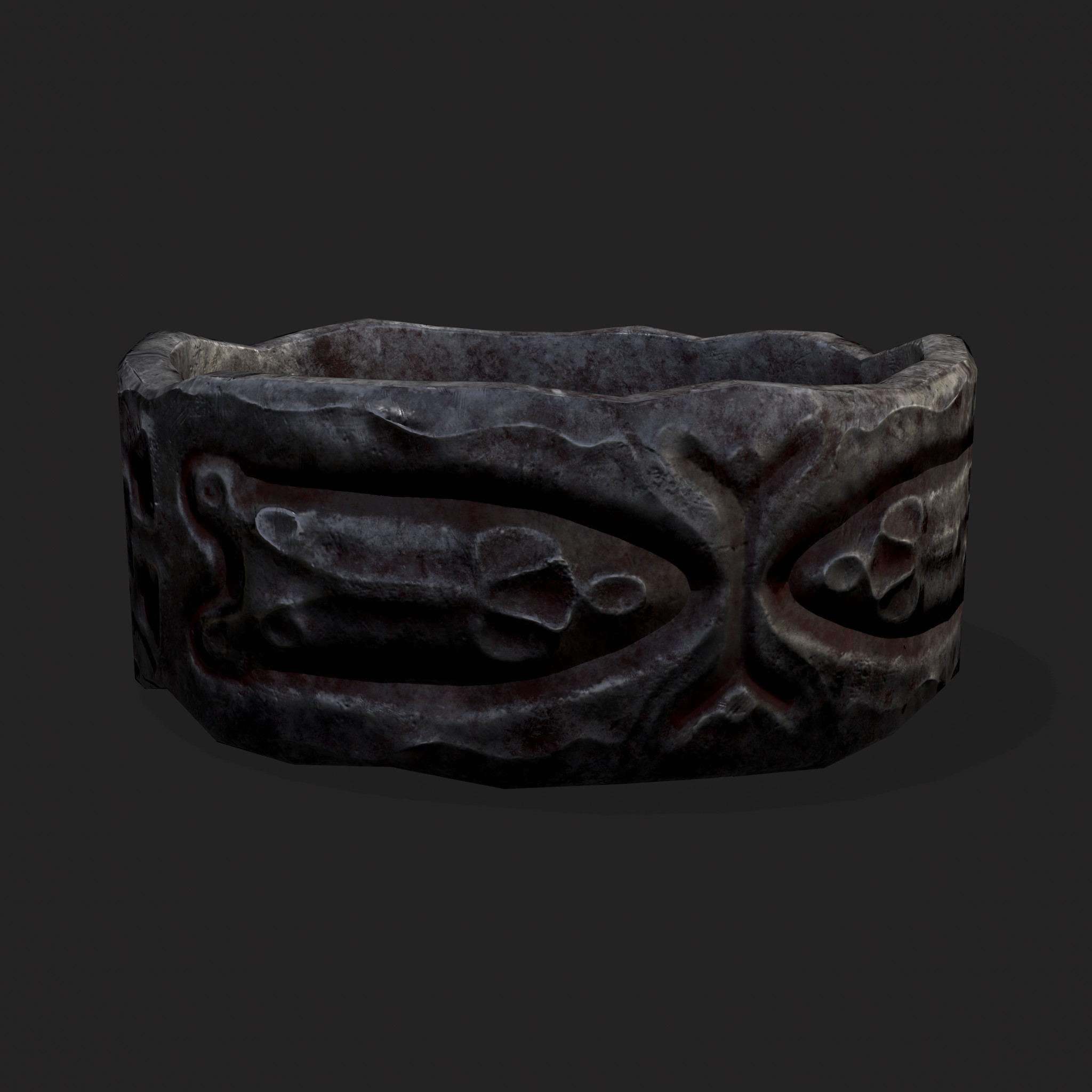 Rusting Medieval Iron Ring - 3D Model by Get Dead Entertainment