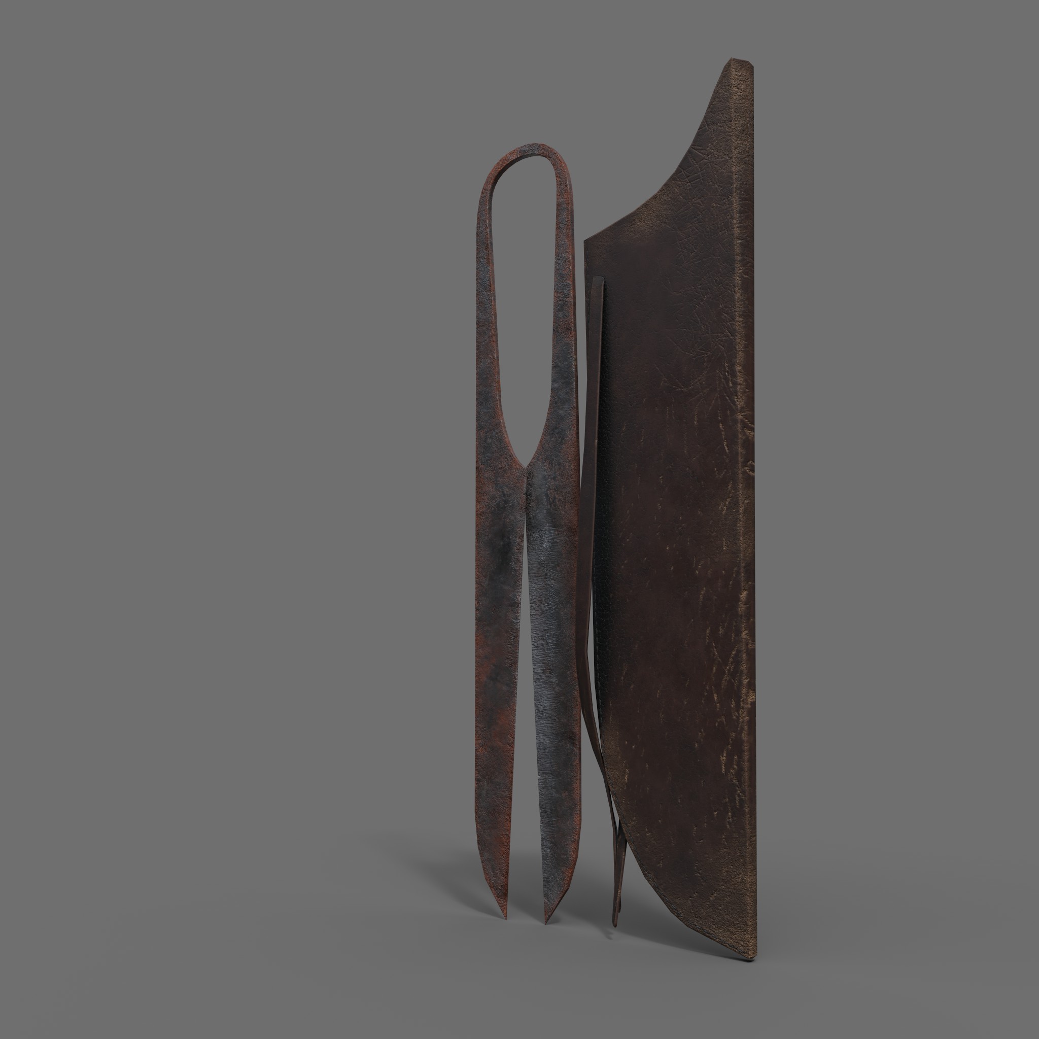 Rusty Forged Scissors - Free 3D Model by Get Dead Entertainment