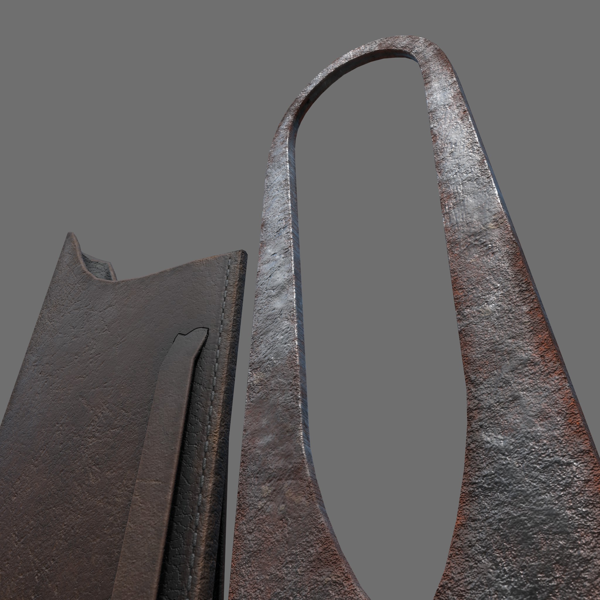 Rusty Forged Scissors - Free 3D Model by Get Dead Entertainment