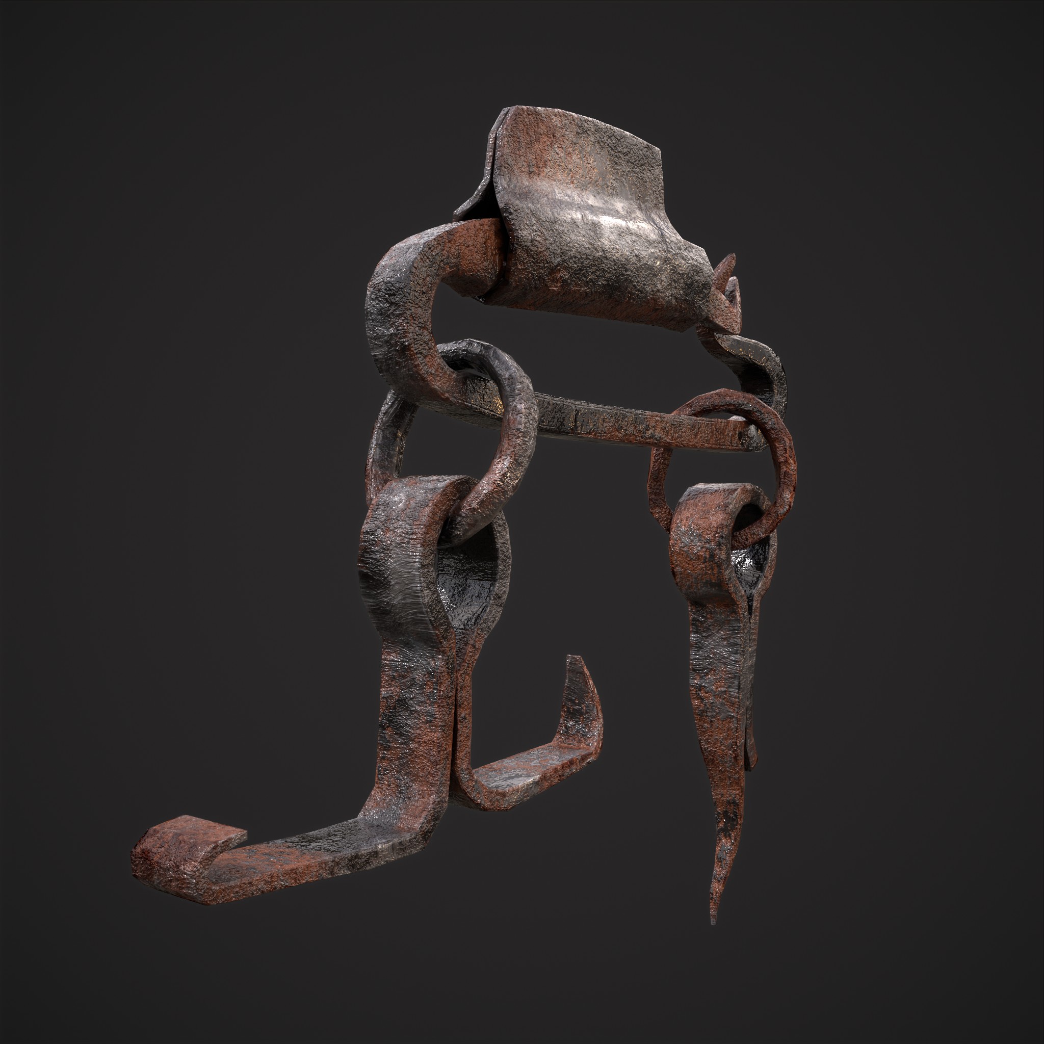 Rusty Lock - 3D Model by Get Dead Entertainment