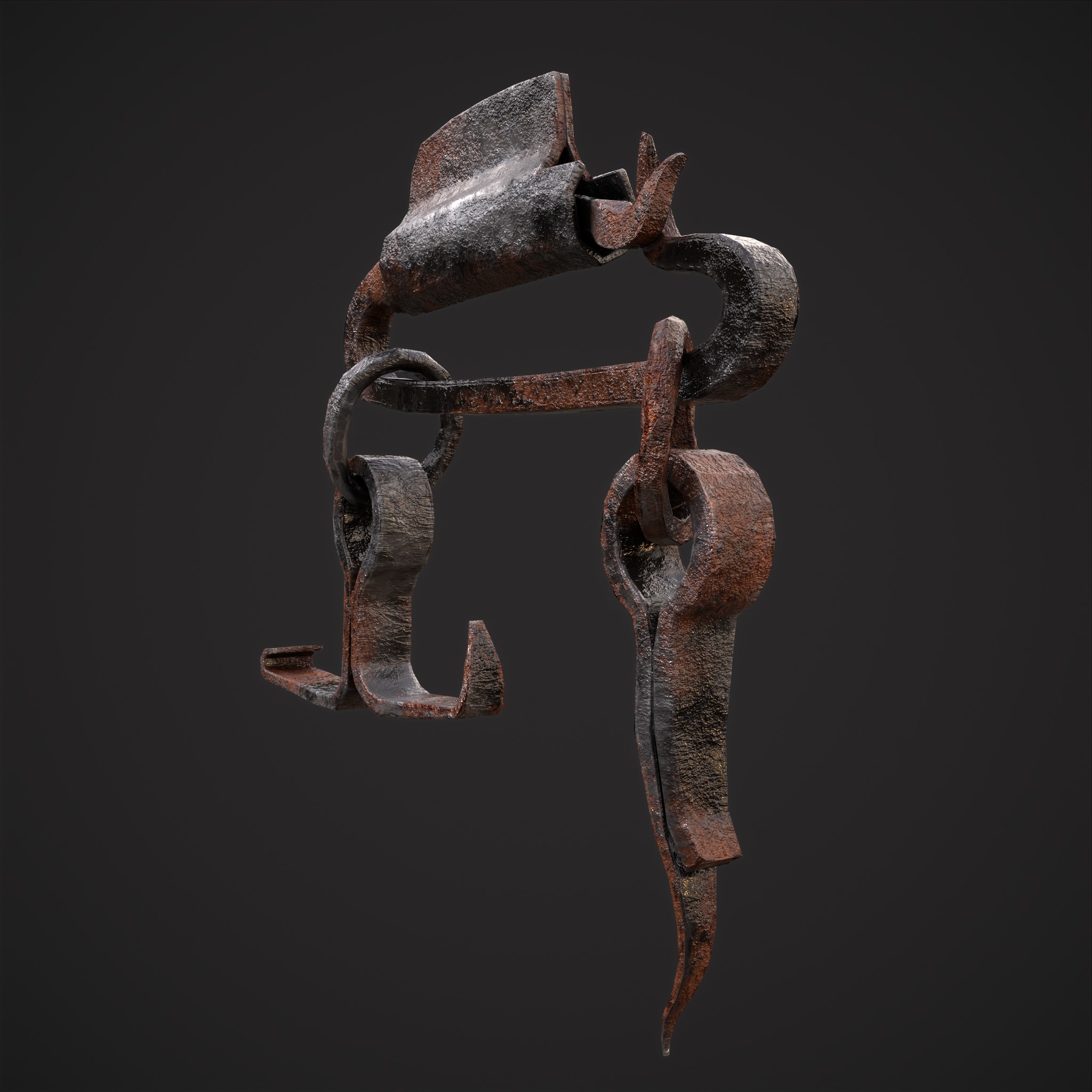 Rusty Lock - 3D Model by Get Dead Entertainment