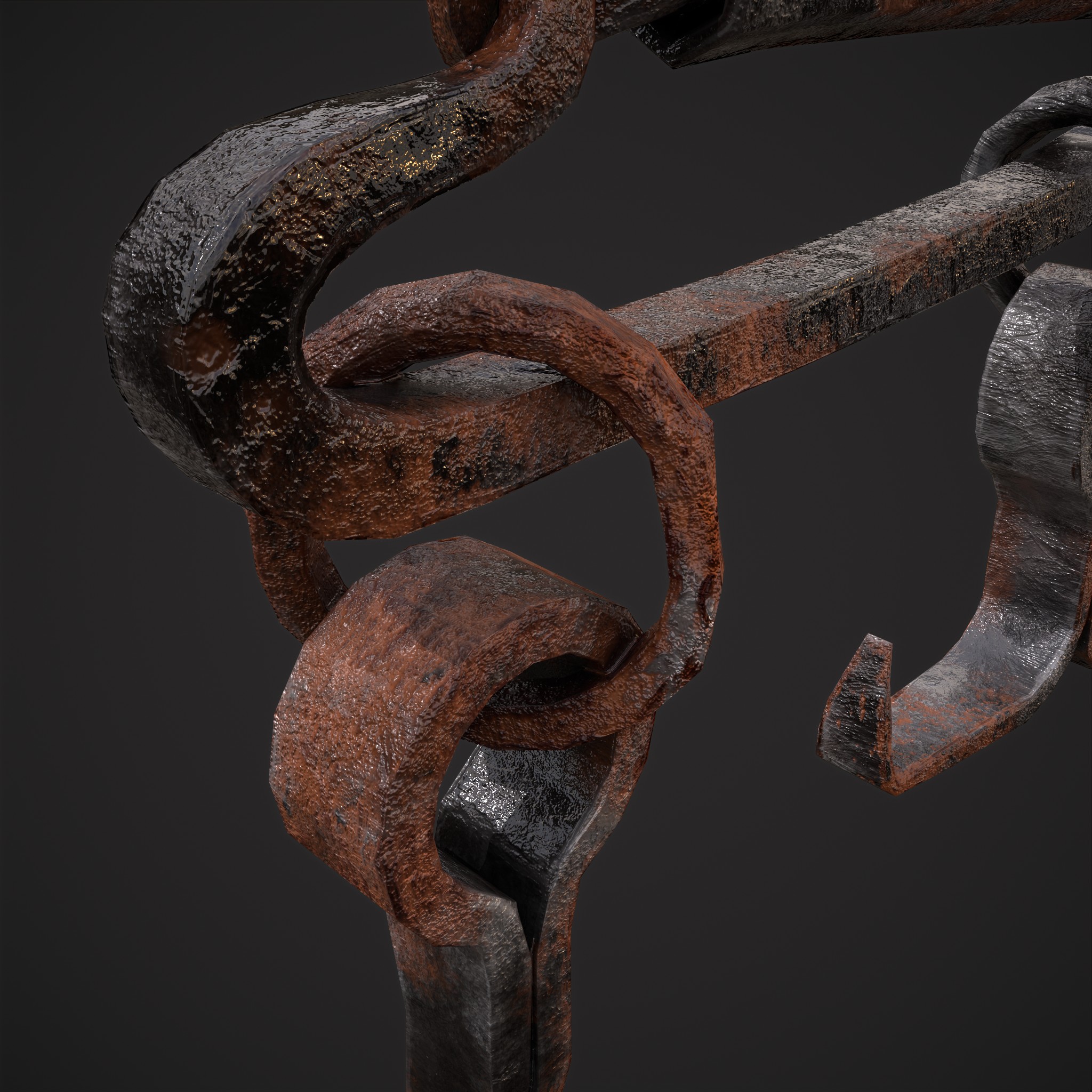 Rusty Lock - 3D Model by Get Dead Entertainment