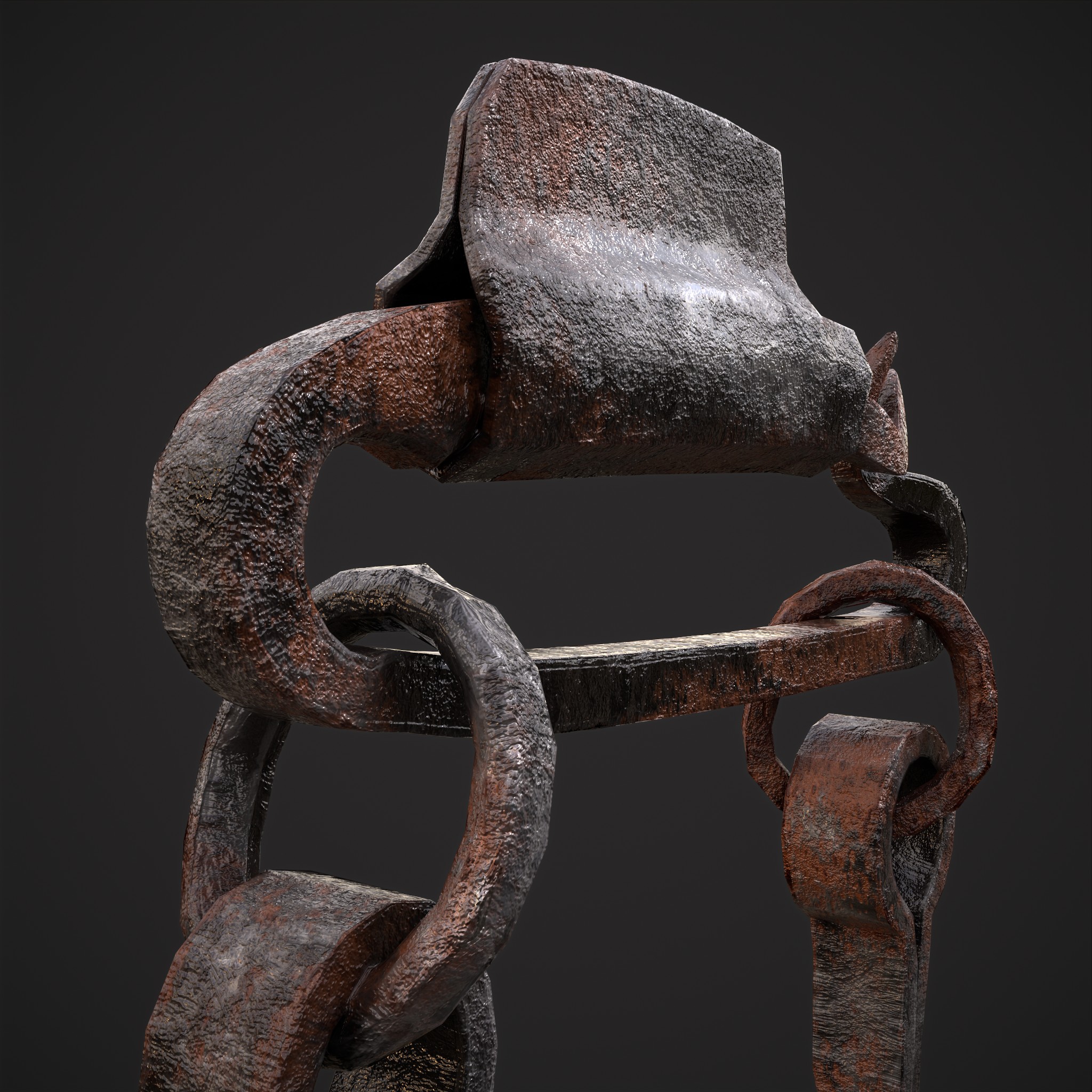 Rusty Lock - 3D Model by Get Dead Entertainment