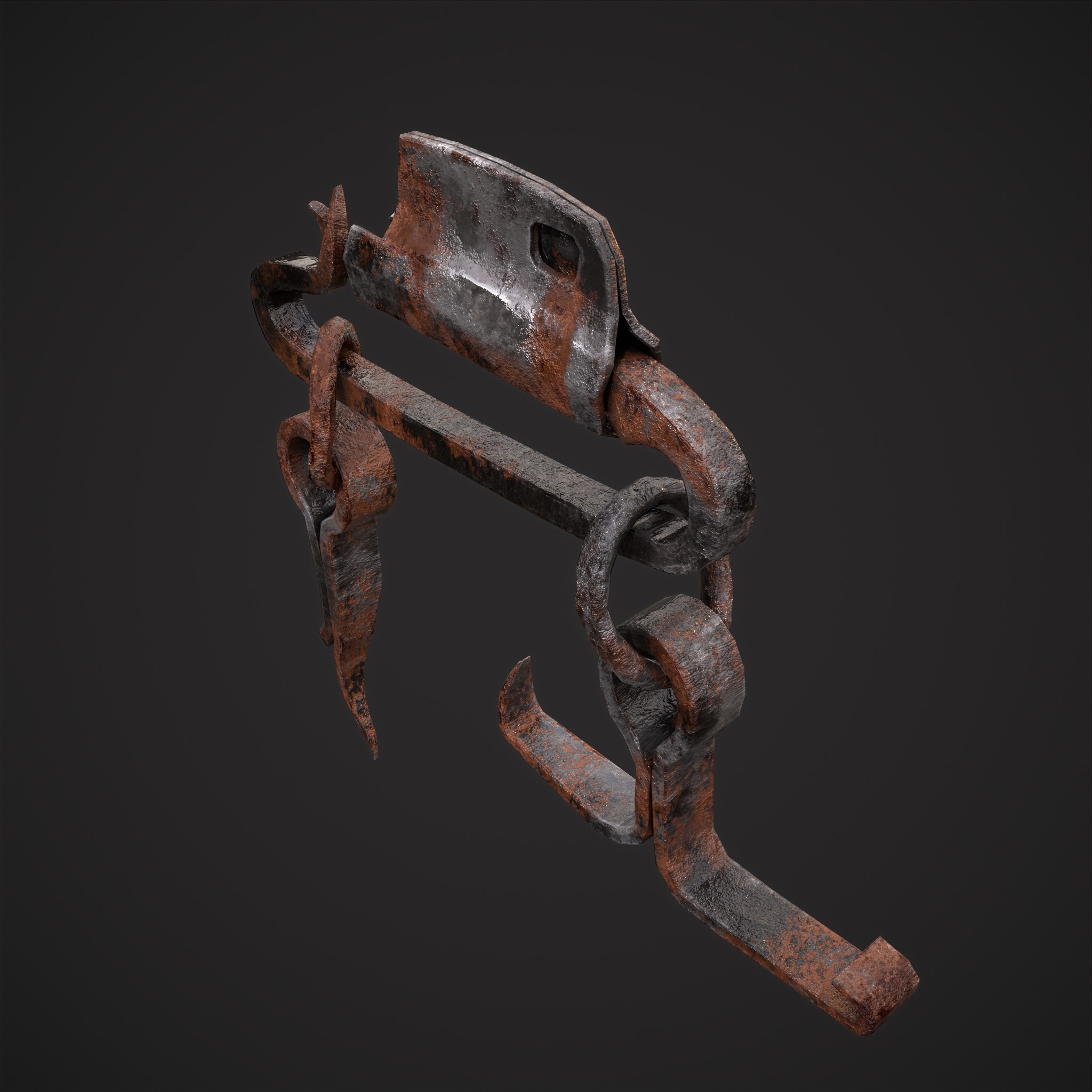 Rusty Lock - 3D Model by Get Dead Entertainment