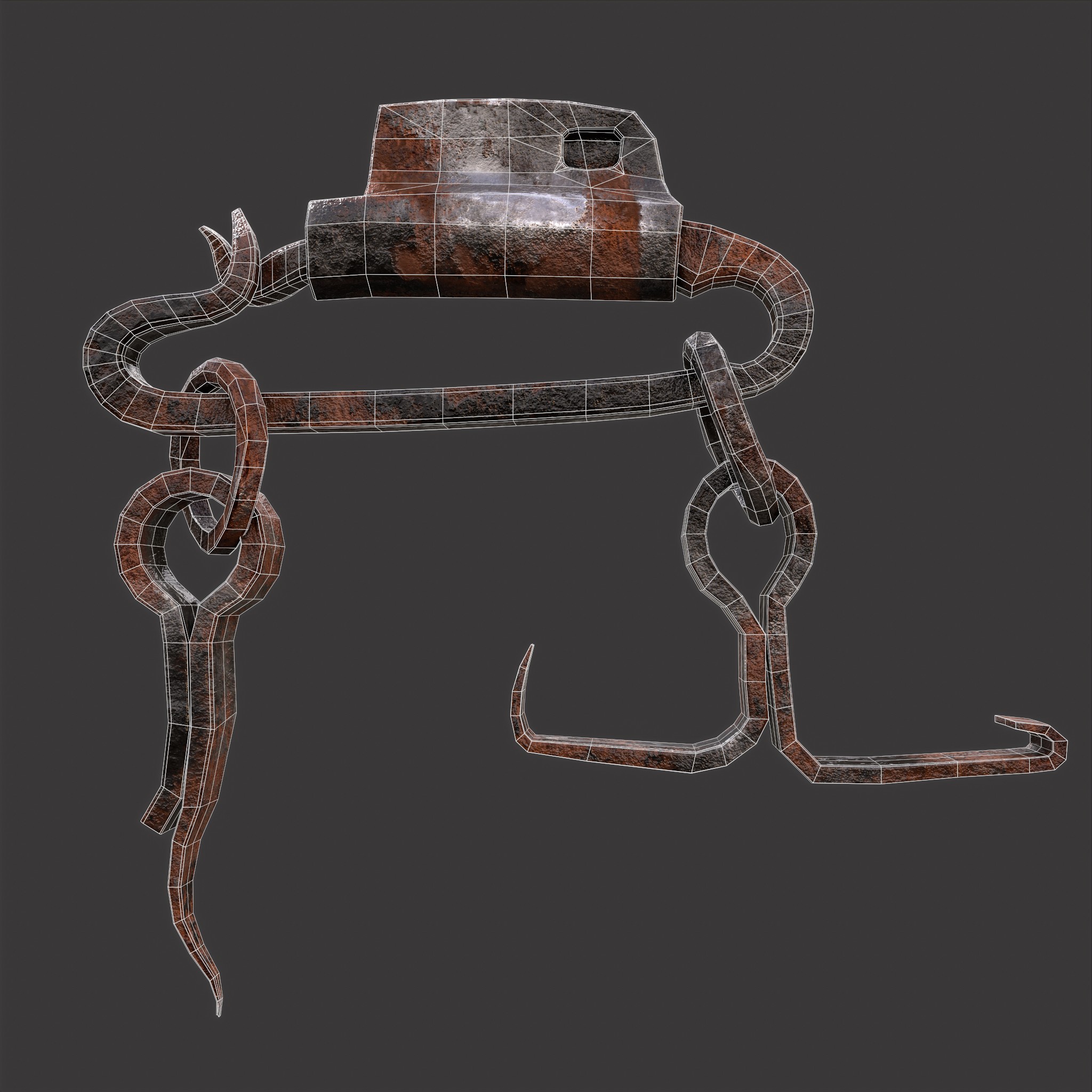 Rusty Lock - 3D Model by Get Dead Entertainment