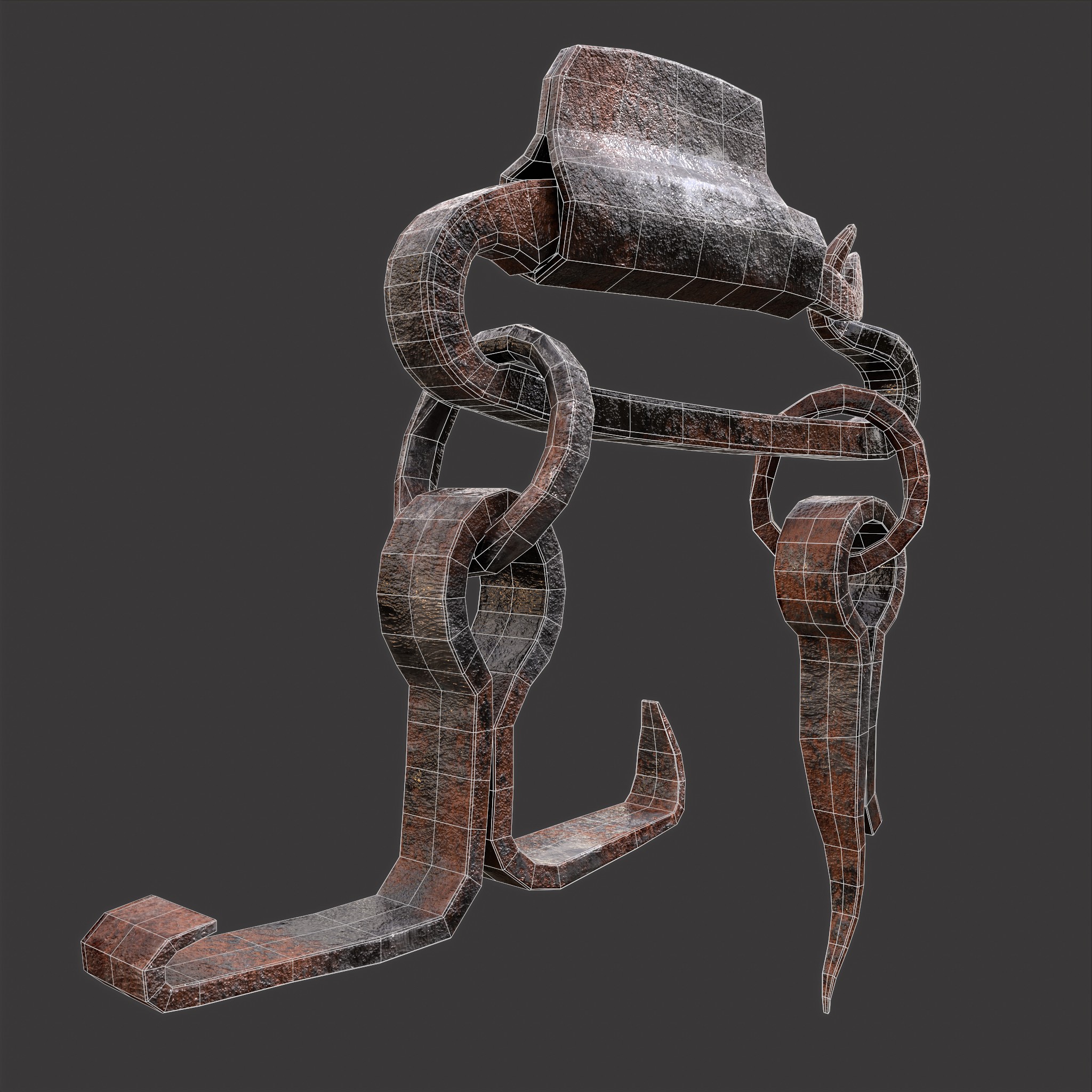Rusty Lock - 3D Model by Get Dead Entertainment