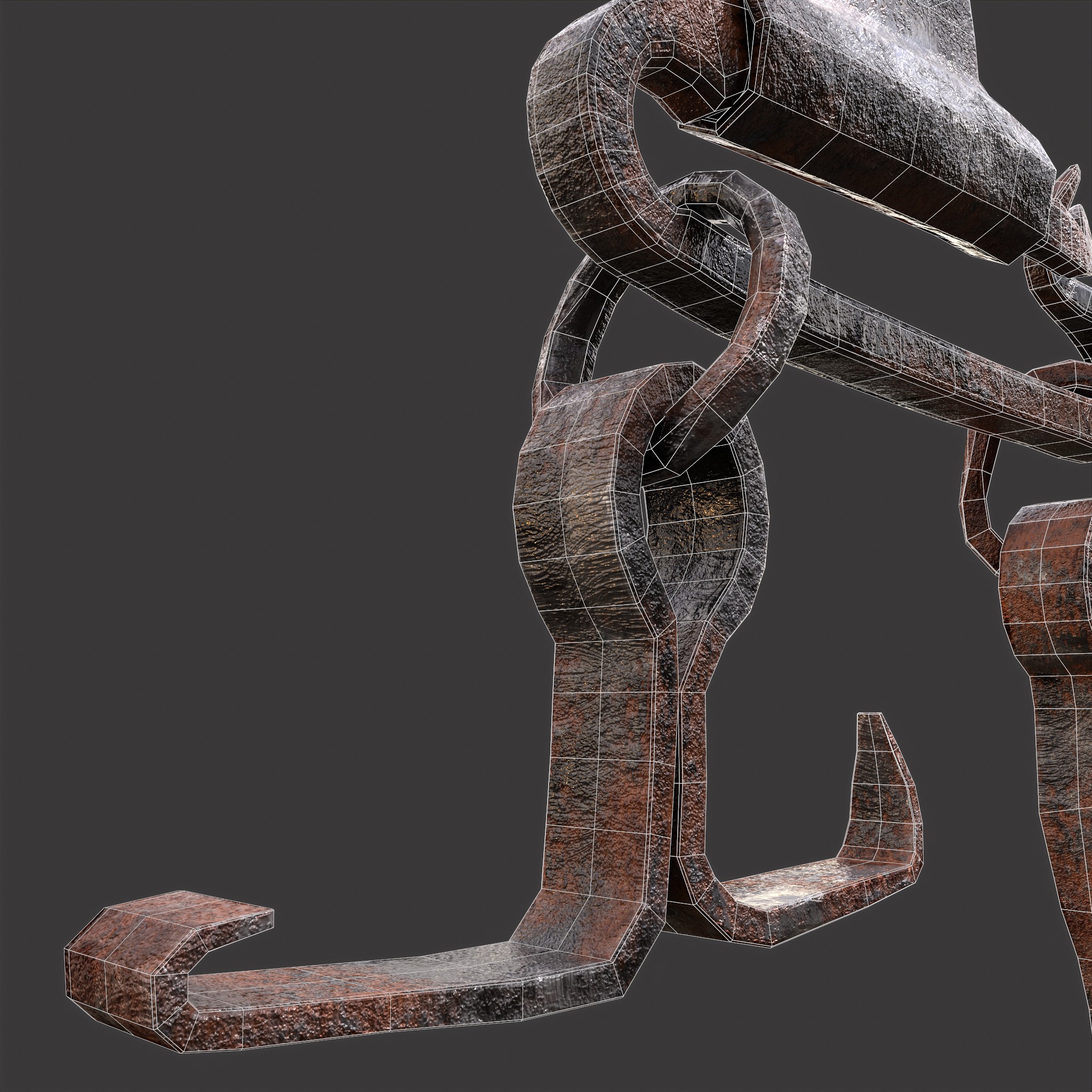 Rusty Lock - 3D Model by Get Dead Entertainment