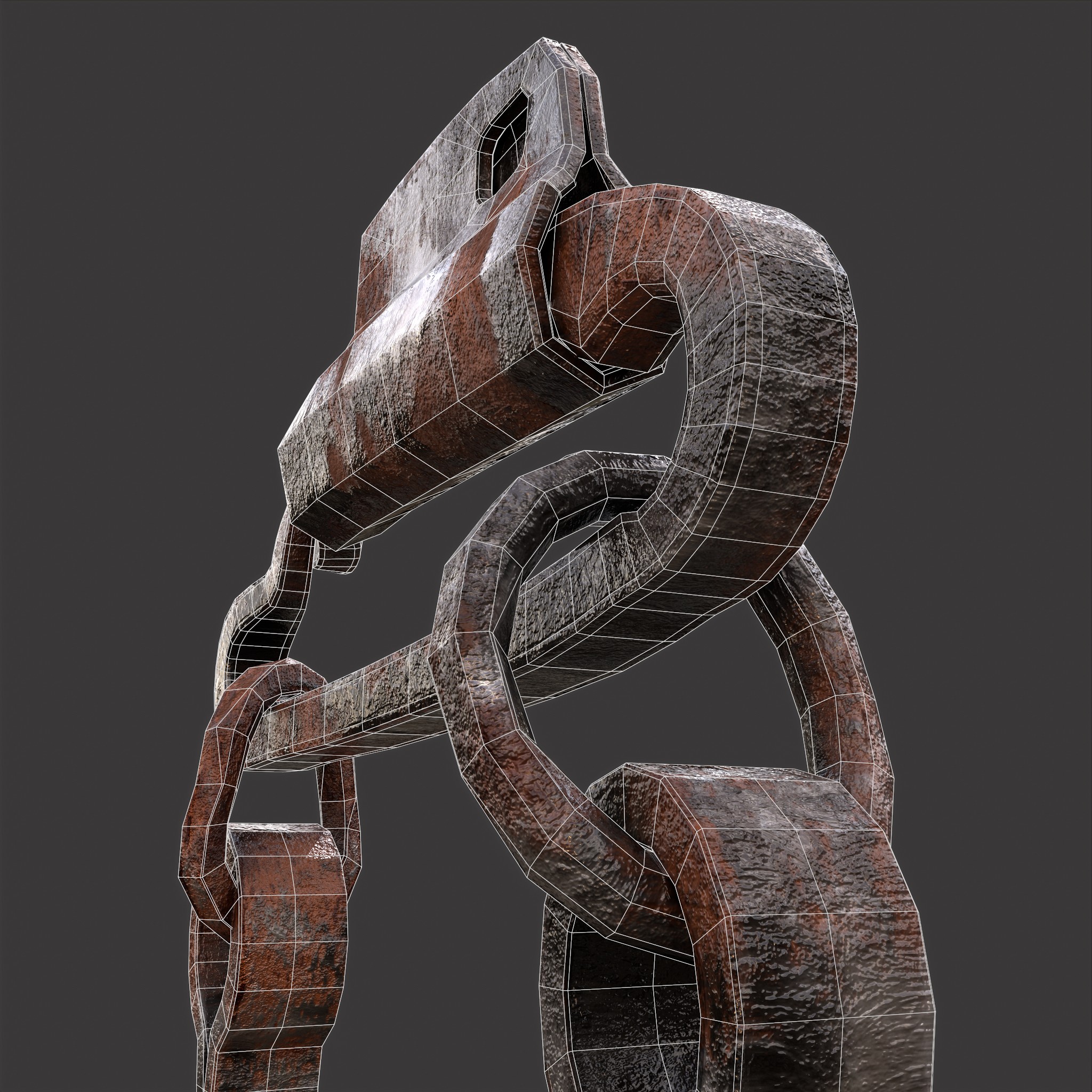 Rusty Lock - 3D Model by Get Dead Entertainment