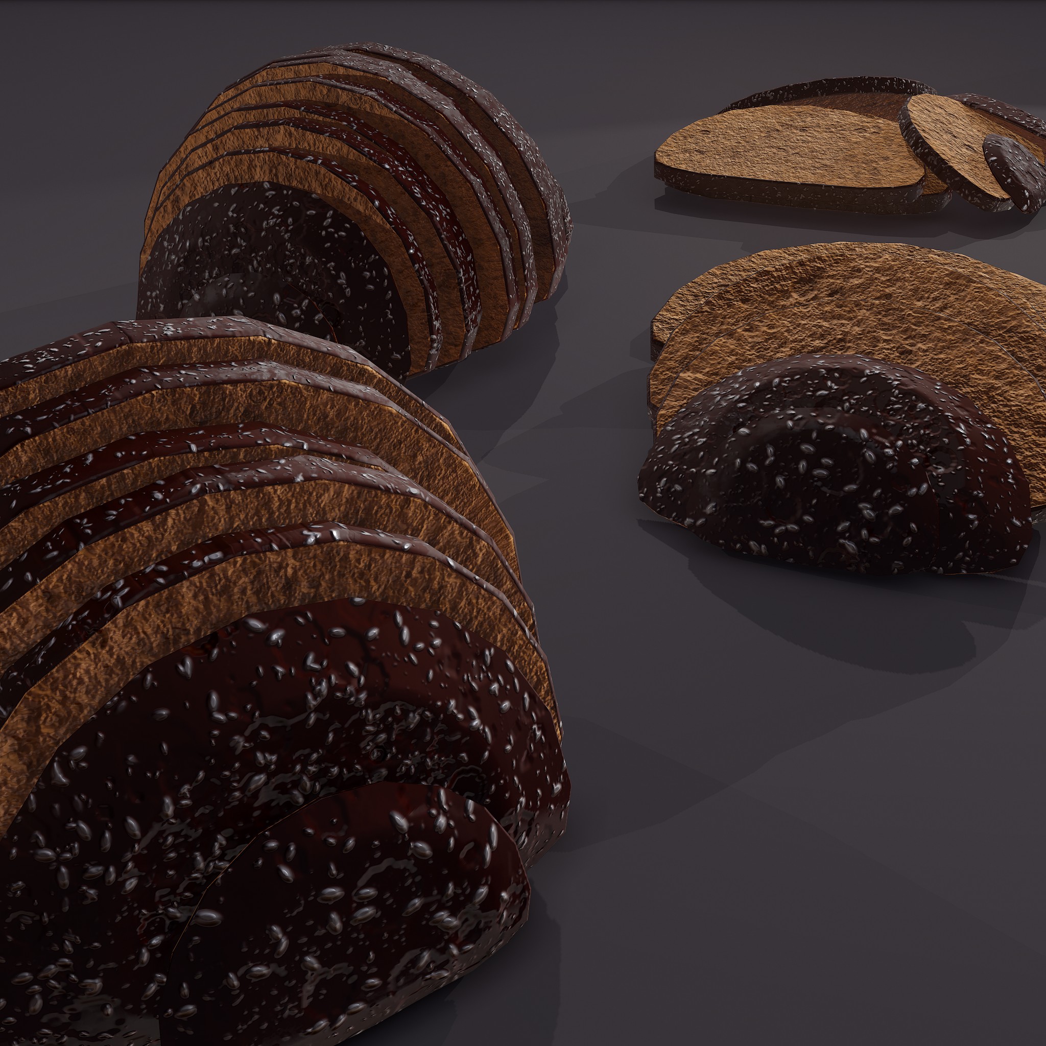 Medieval Rye Sliced Piles - Free 3D Model by Get Dead Entertainment