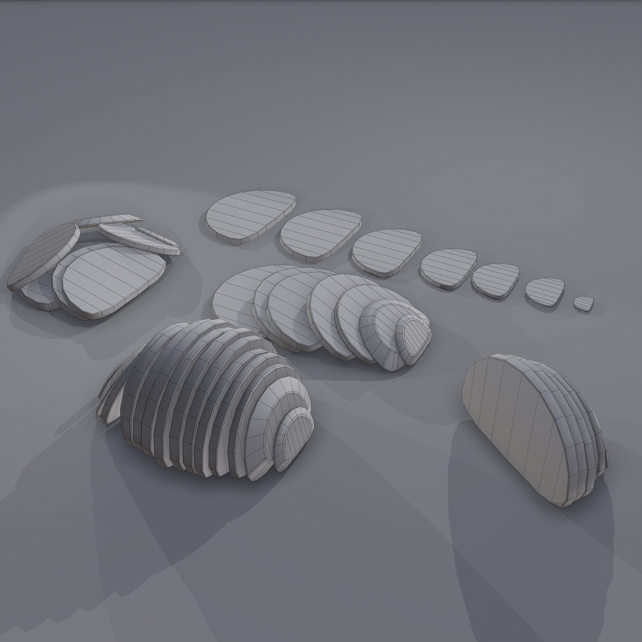 Medieval Rye Sliced Piles - Free 3D Model by Get Dead Entertainment