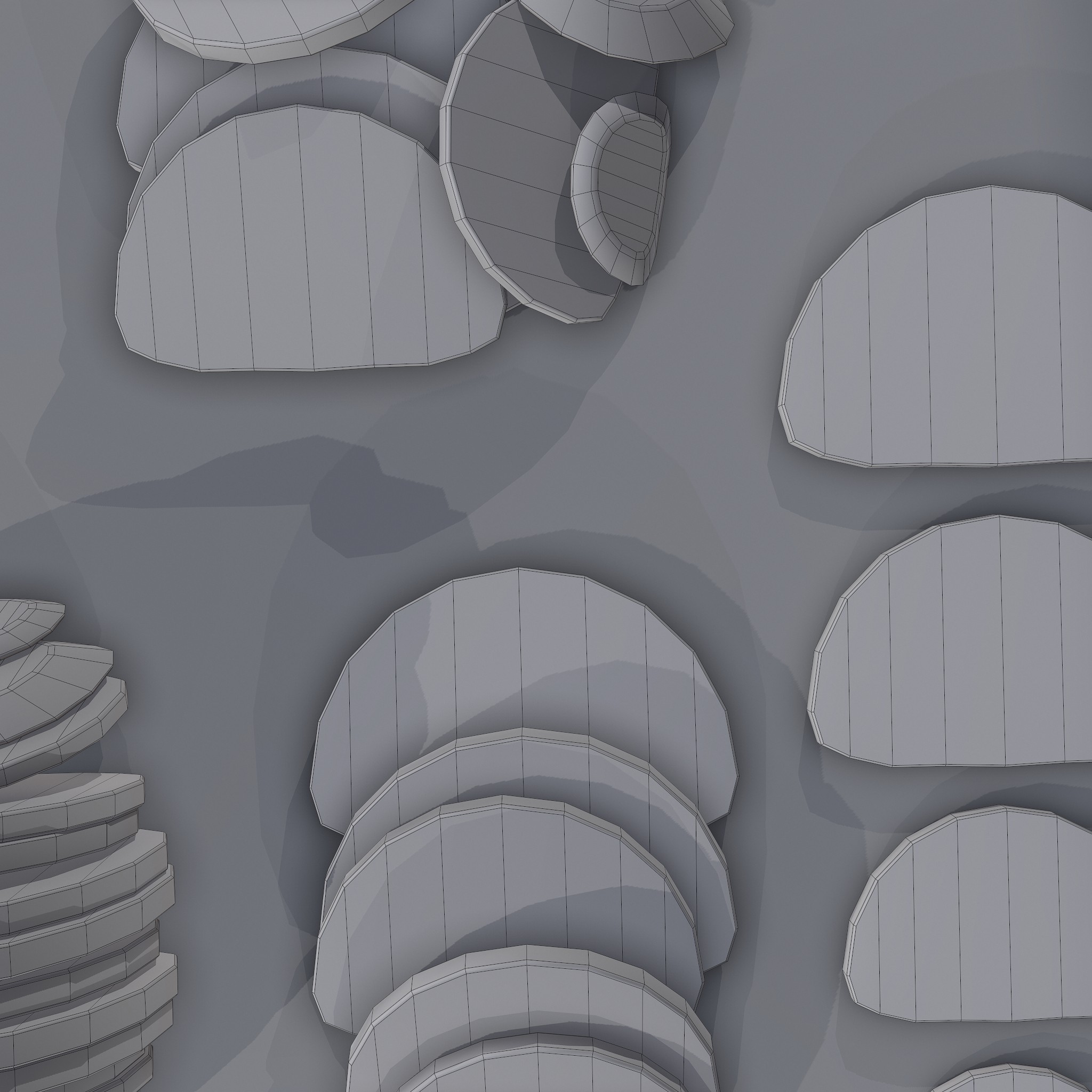 Medieval Rye Sliced Piles - Free 3D Model by Get Dead Entertainment