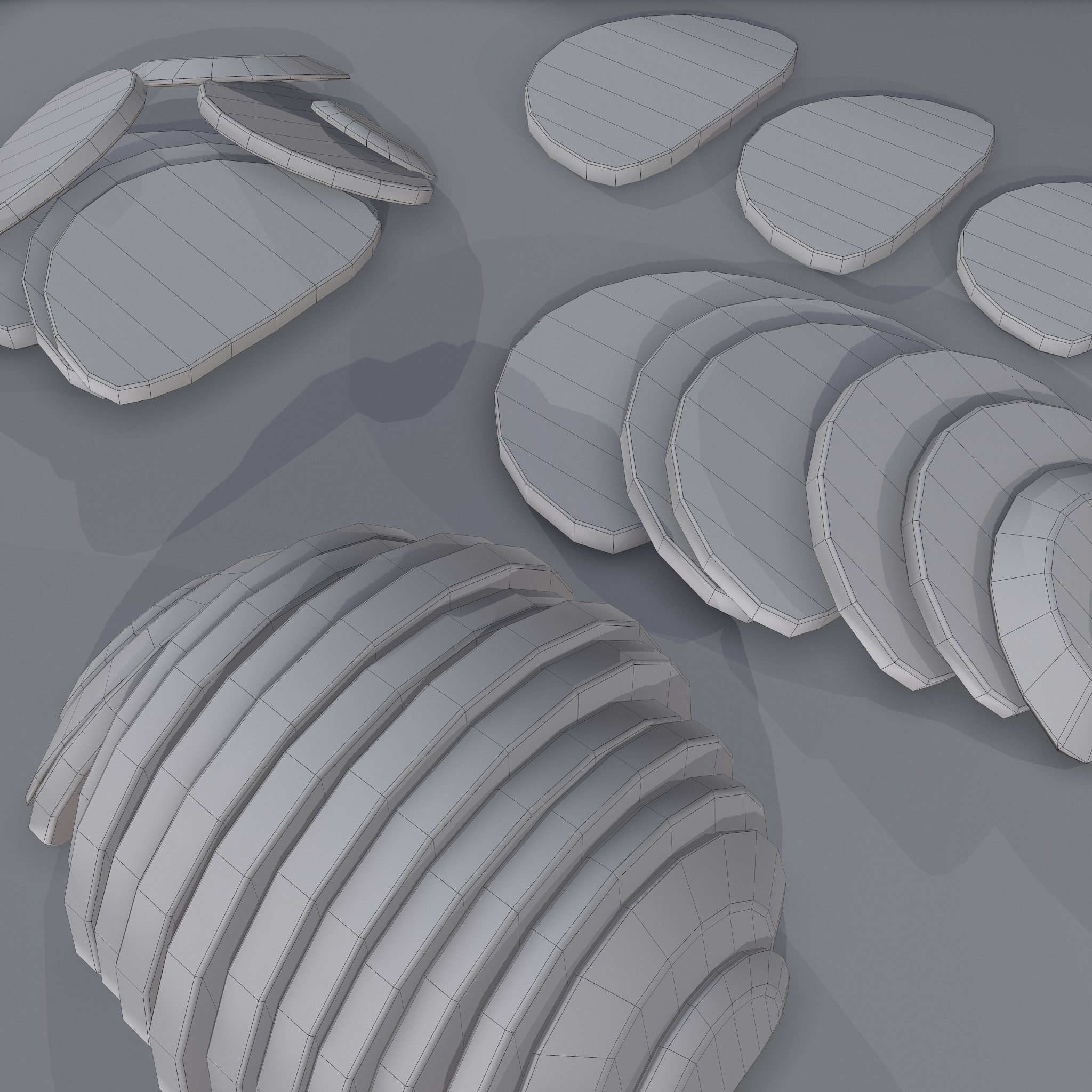 Medieval Rye Sliced Piles - Free 3D Model by Get Dead Entertainment