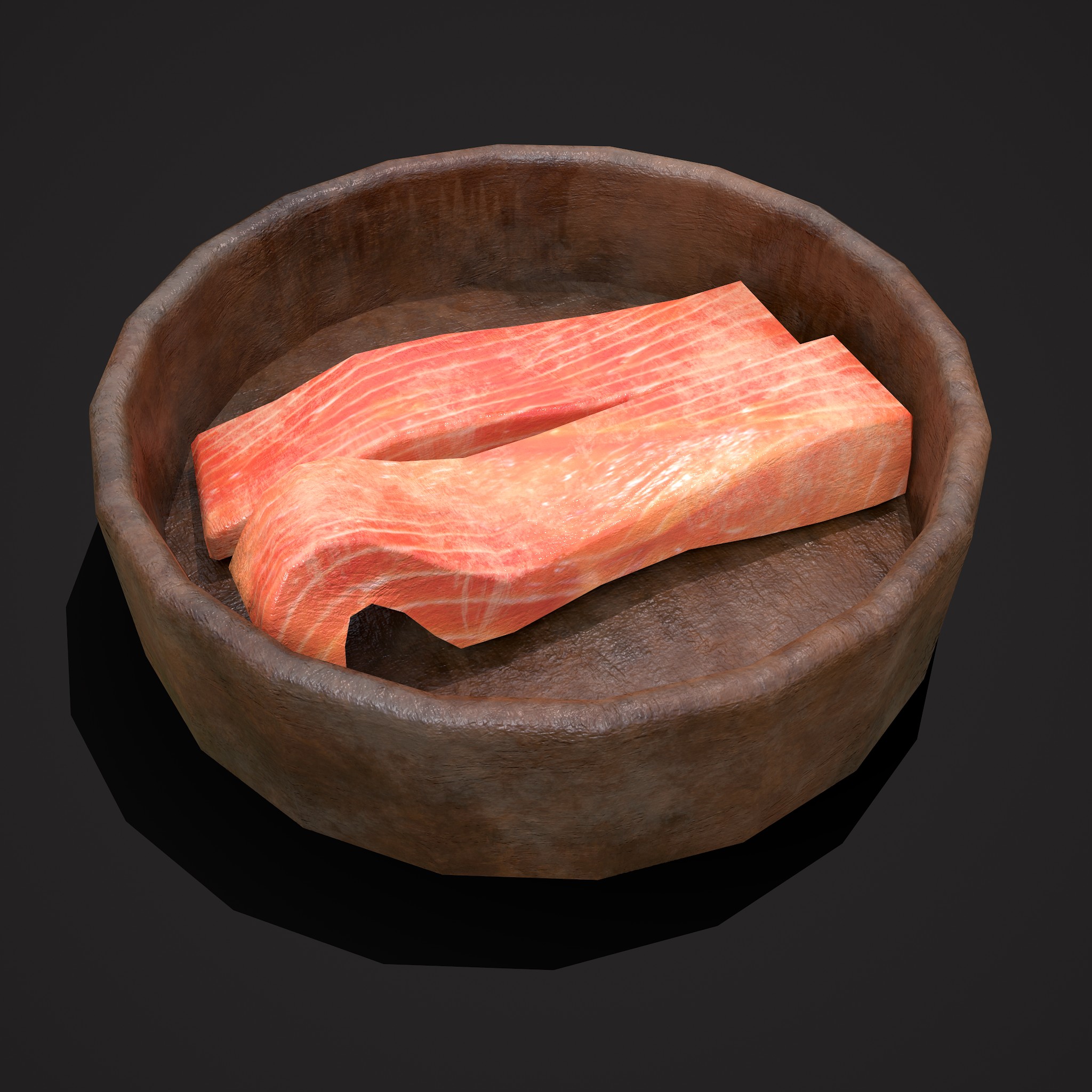 Salmon Bowl - 3D Model by Get Dead Entertainment