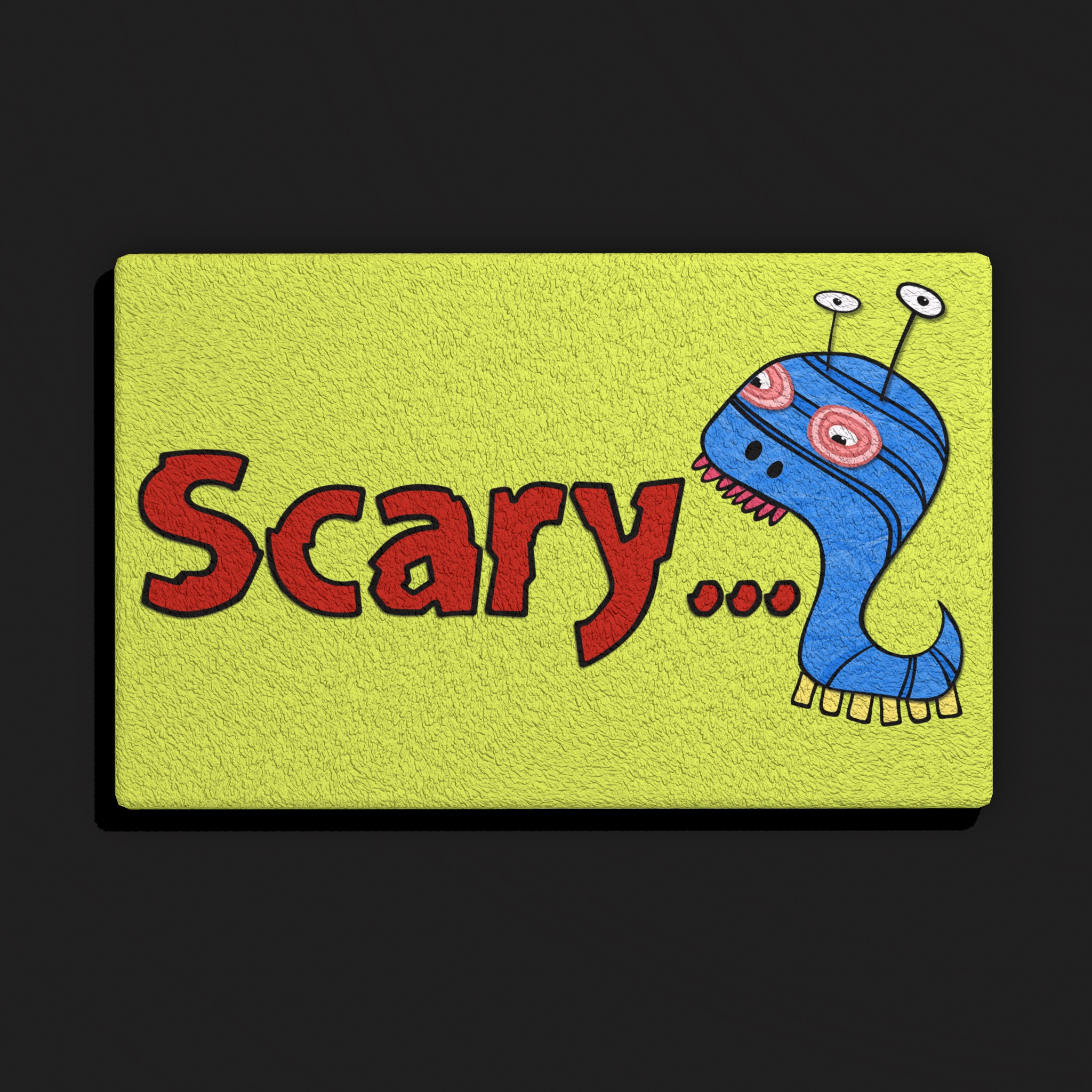 Scary Decorative Mat - 3D Model by Get Dead Entertainment