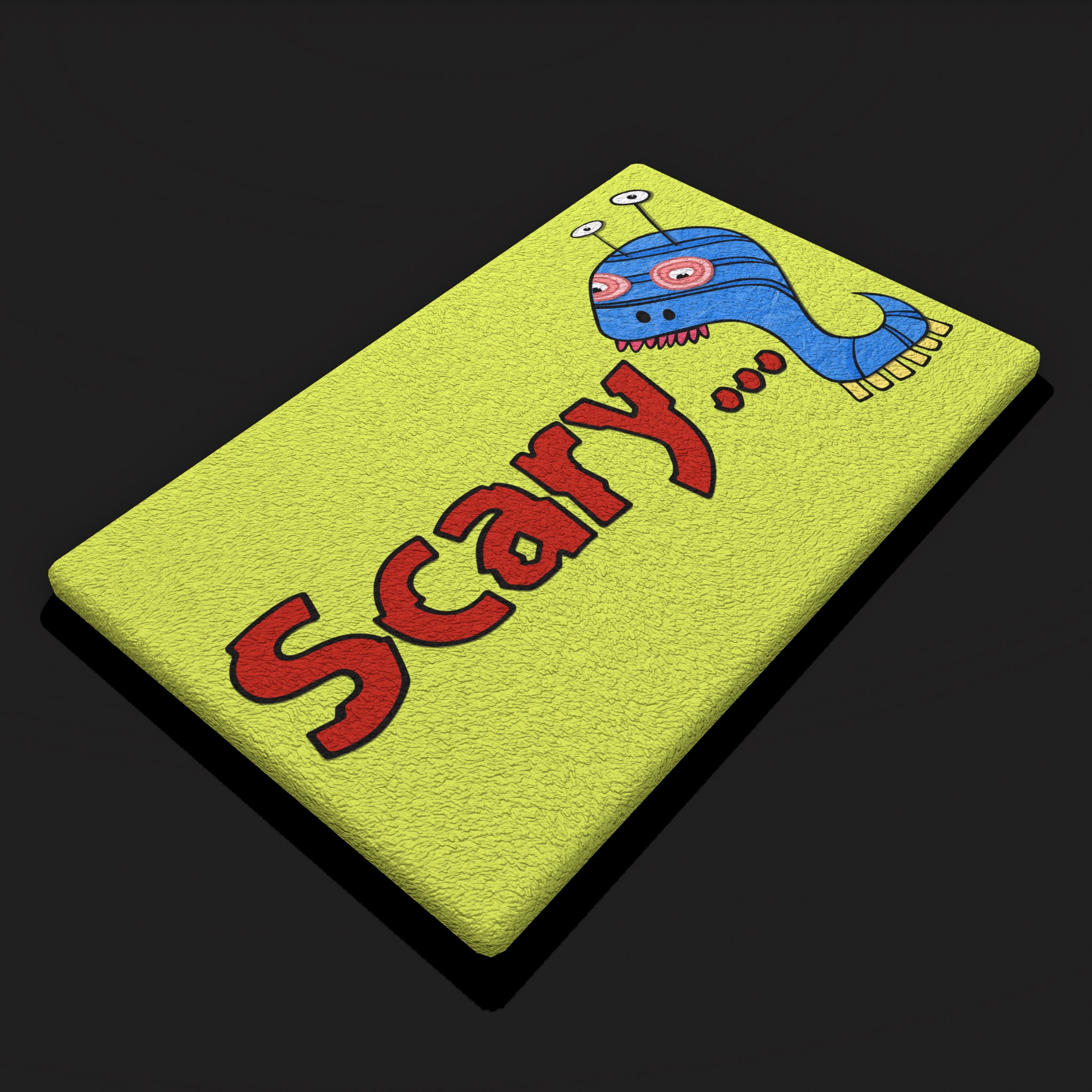 Scary Decorative Mat - 3D Model by Get Dead Entertainment