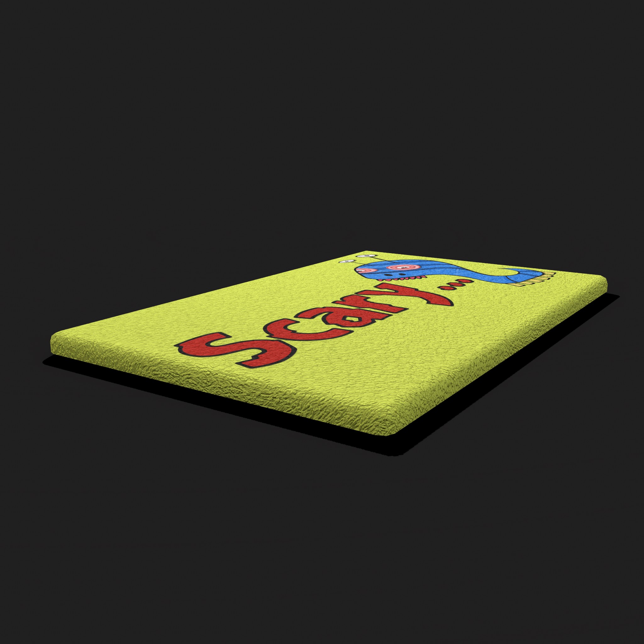 Scary Decorative Mat - 3D Model by Get Dead Entertainment