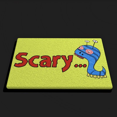 Scary Decorative Mat - 3D Model by Get Dead Entertainment