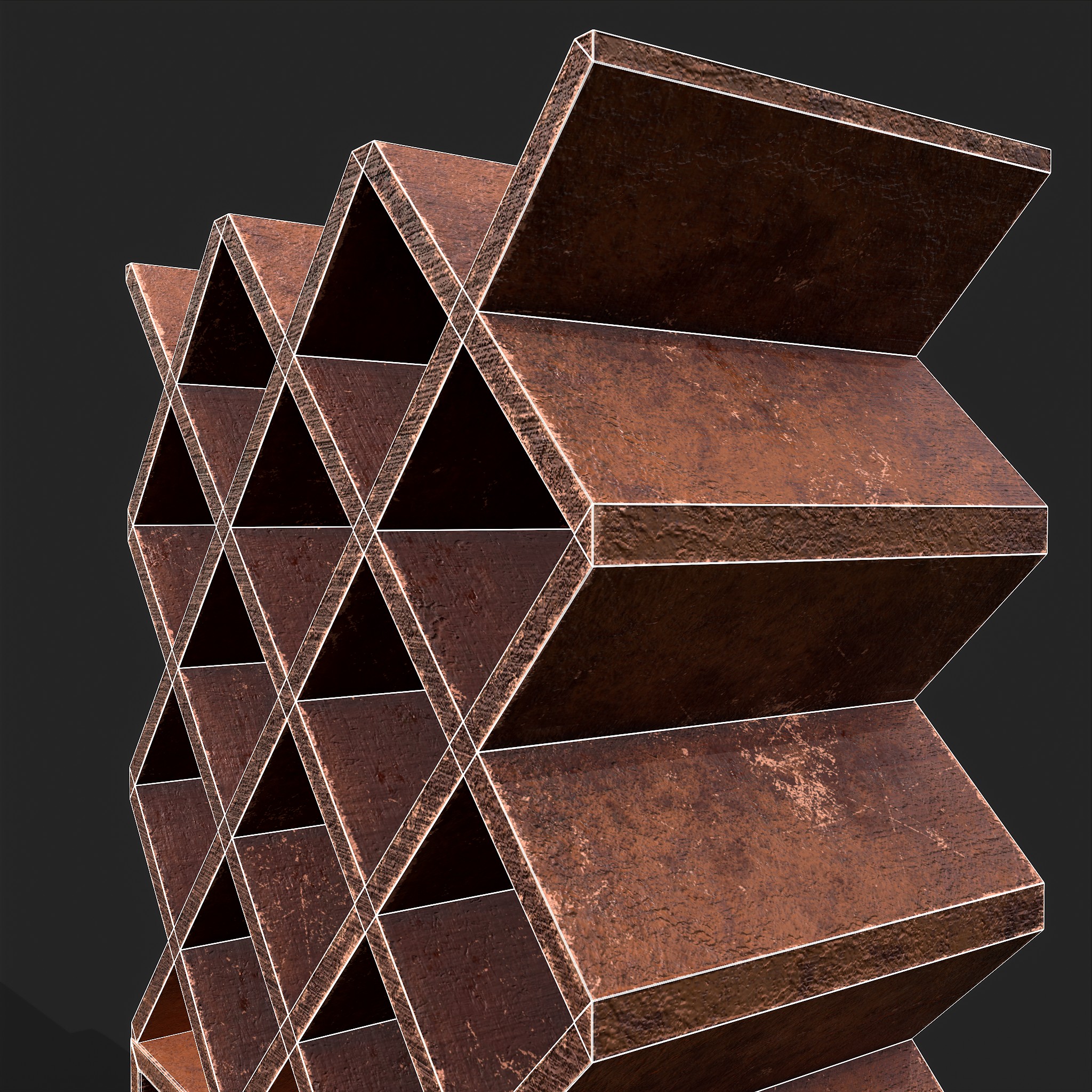 Scroll Shelf - 3D Model by Get Dead Entertainment