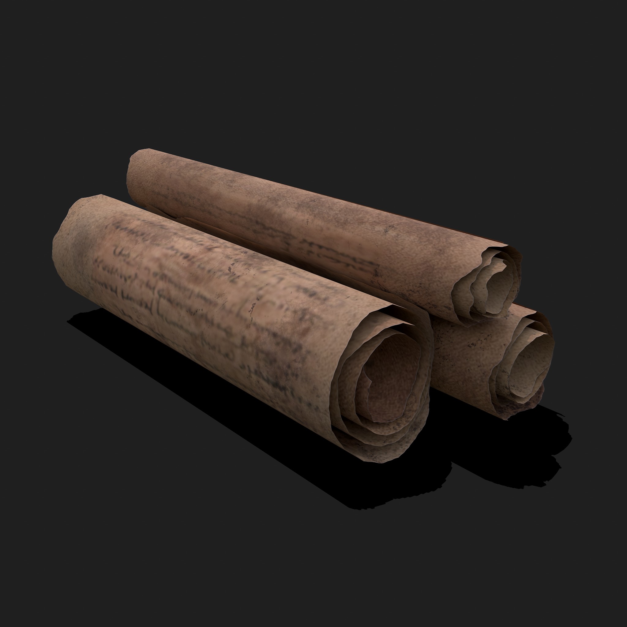 Scrolls Three Faded - 3D Model by Get Dead Entertainment