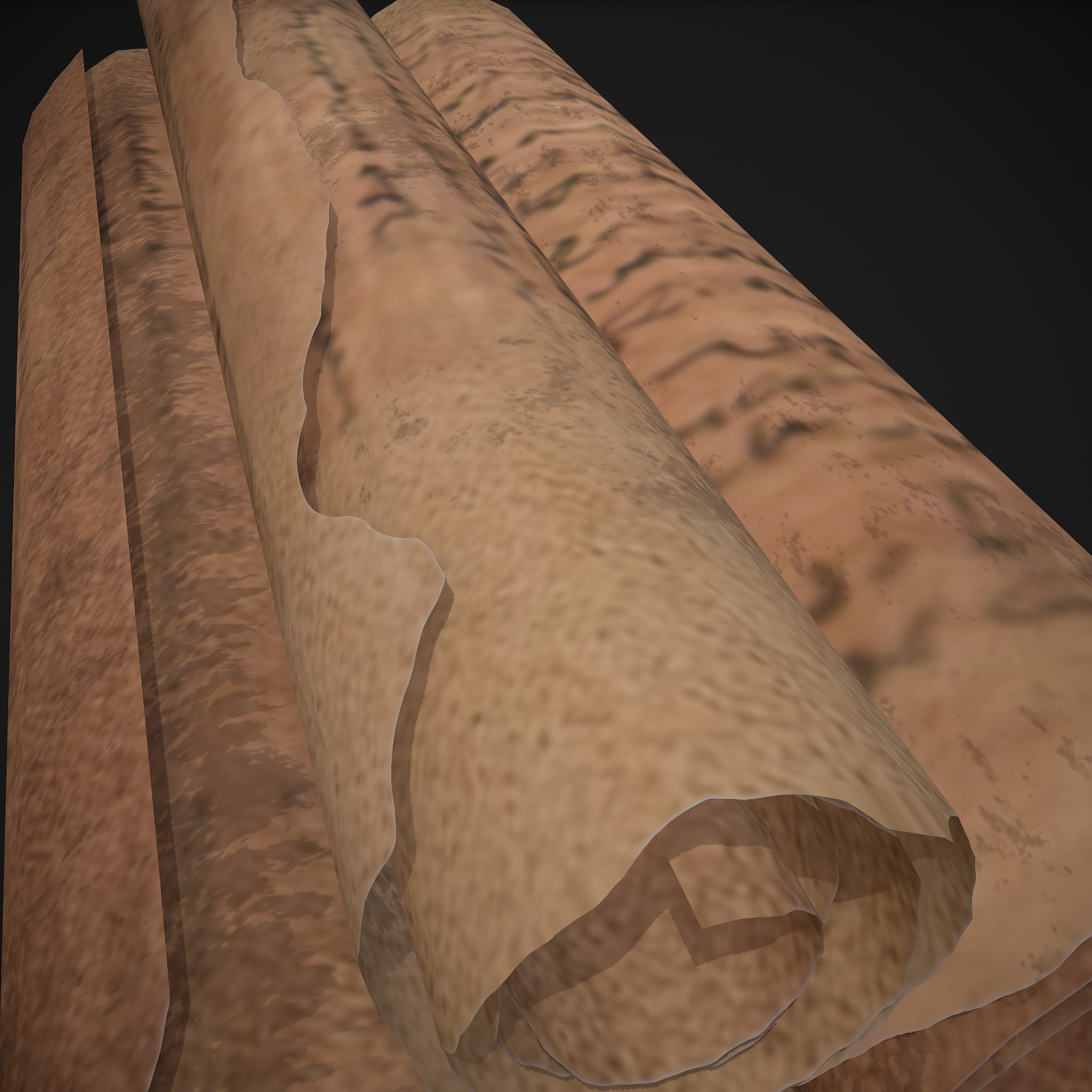 Scrolls Three Faded - 3D Model by Get Dead Entertainment
