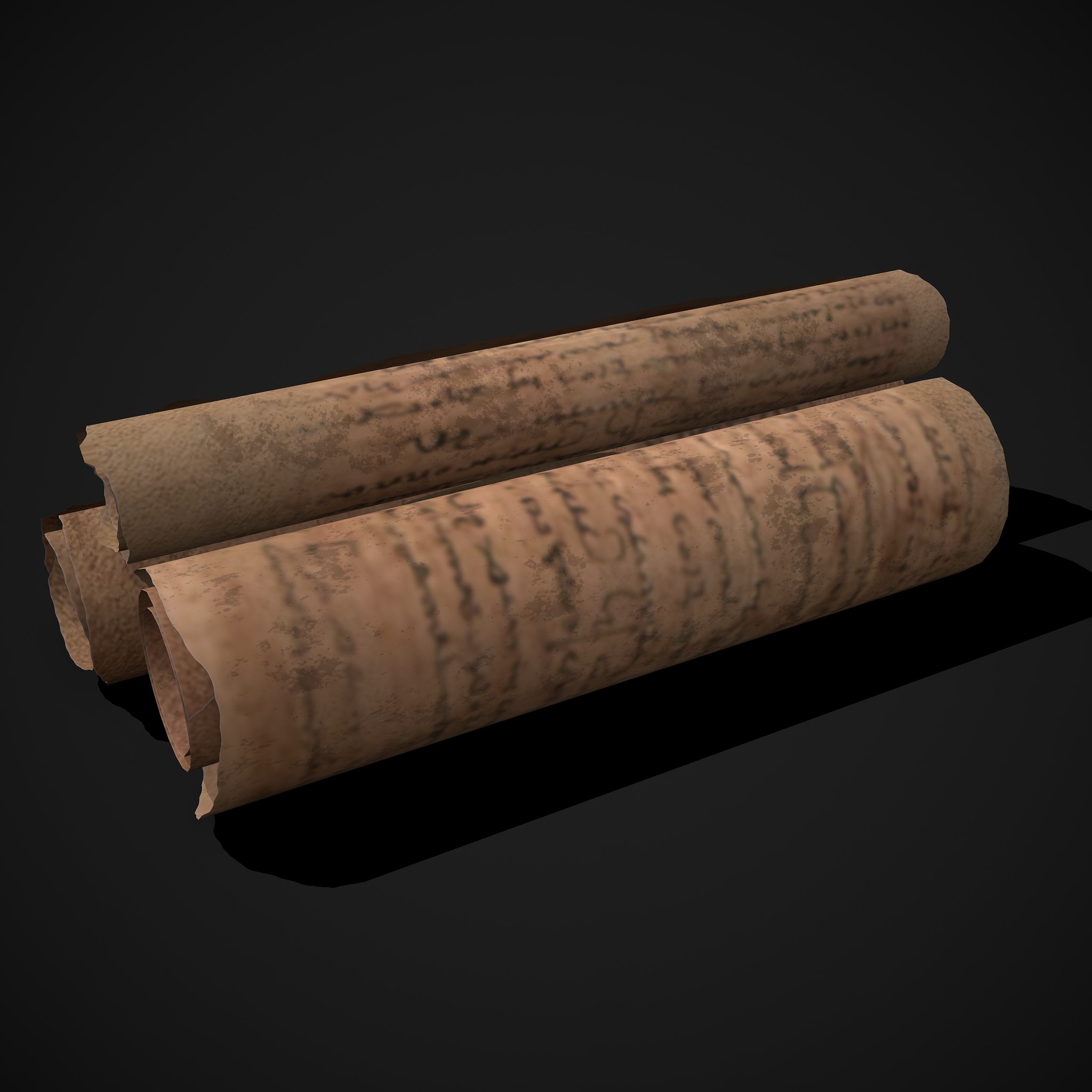 Scrolls Three Faded - 3D Model by Get Dead Entertainment