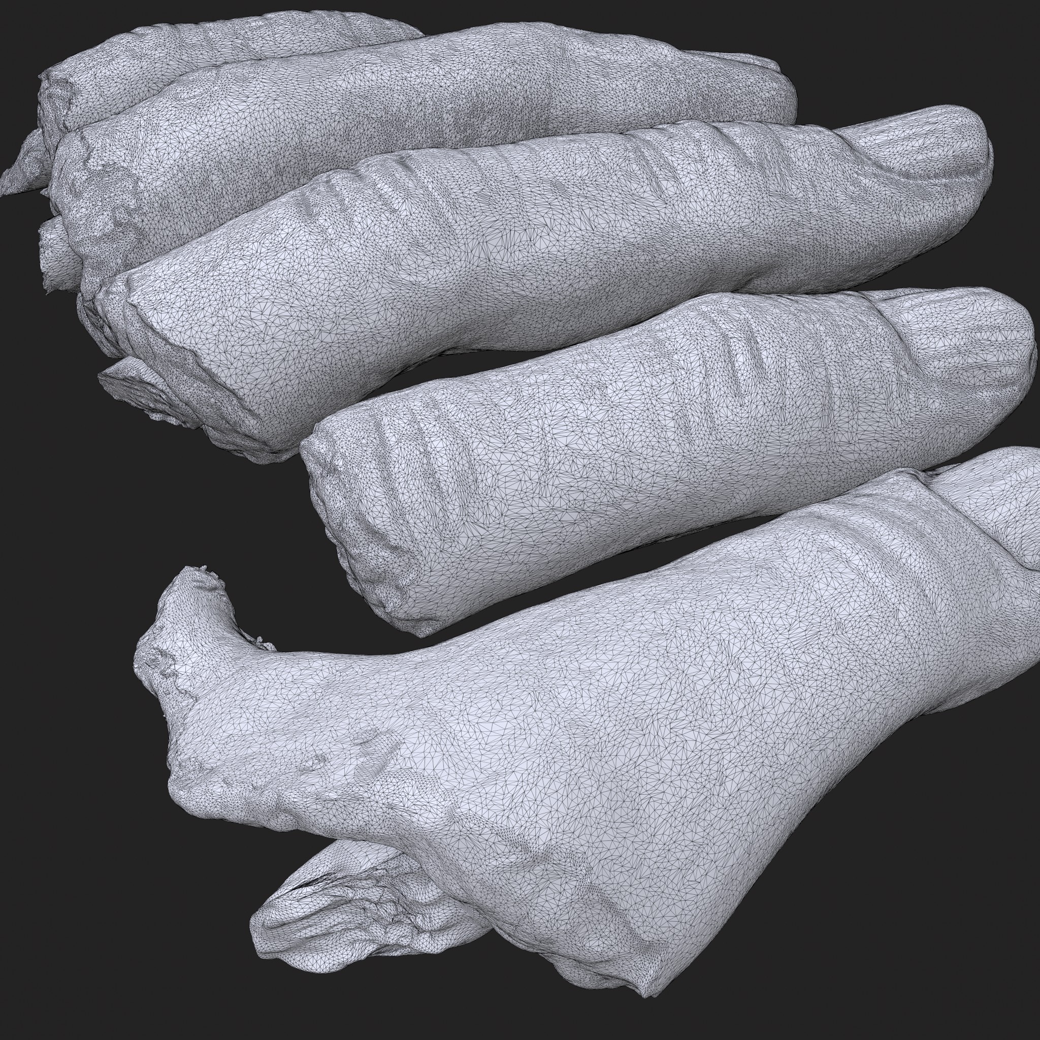 Severed Fingers - 3D Model by Get Dead Entertainment