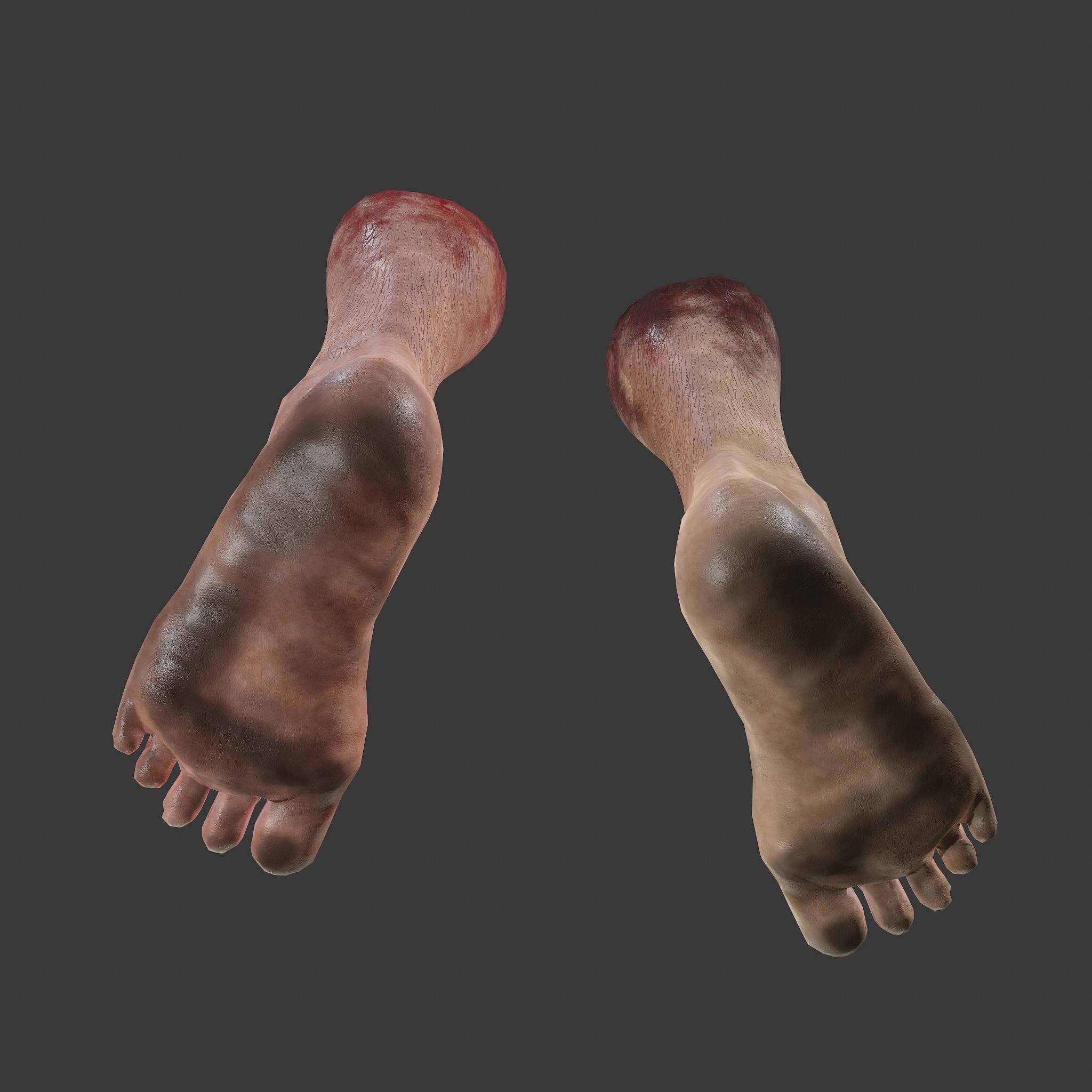 Severed Leg Horror Props - 3D Model by Get Dead Entertainment
