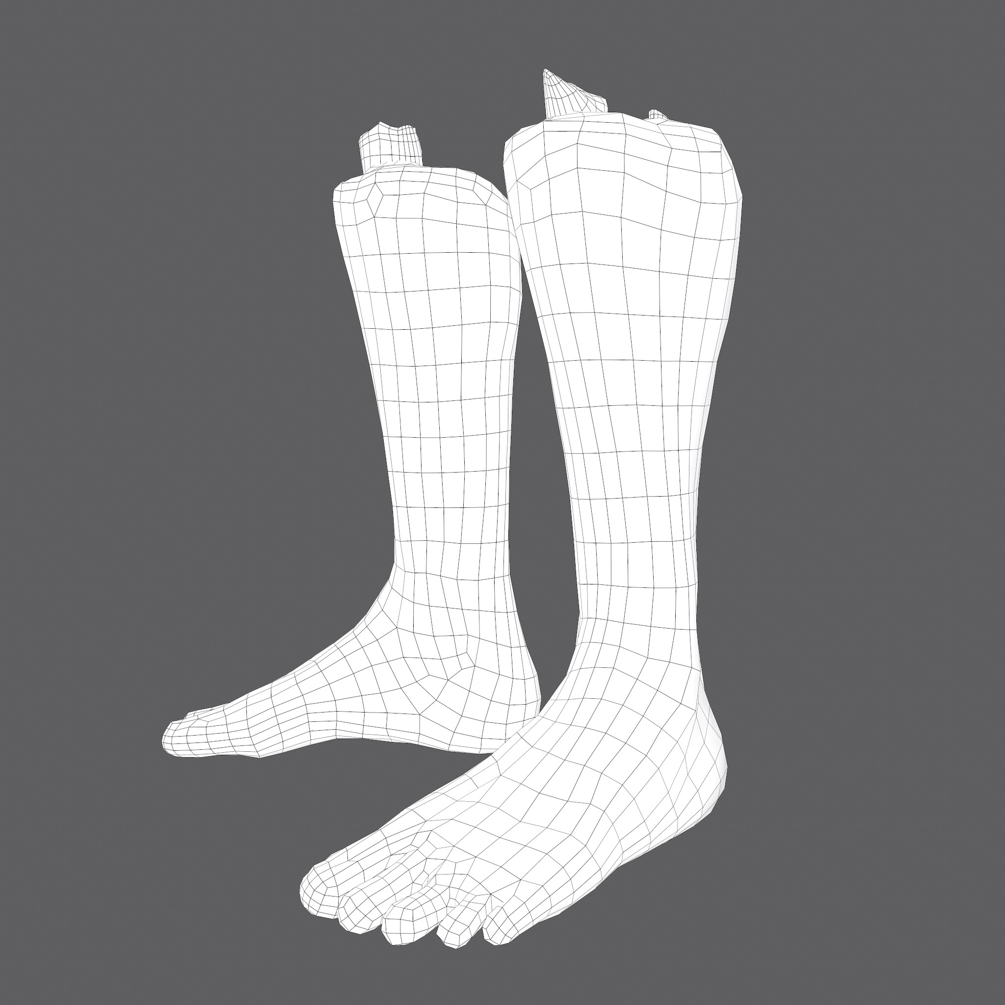 Severed Leg Horror Props - 3D Model by Get Dead Entertainment