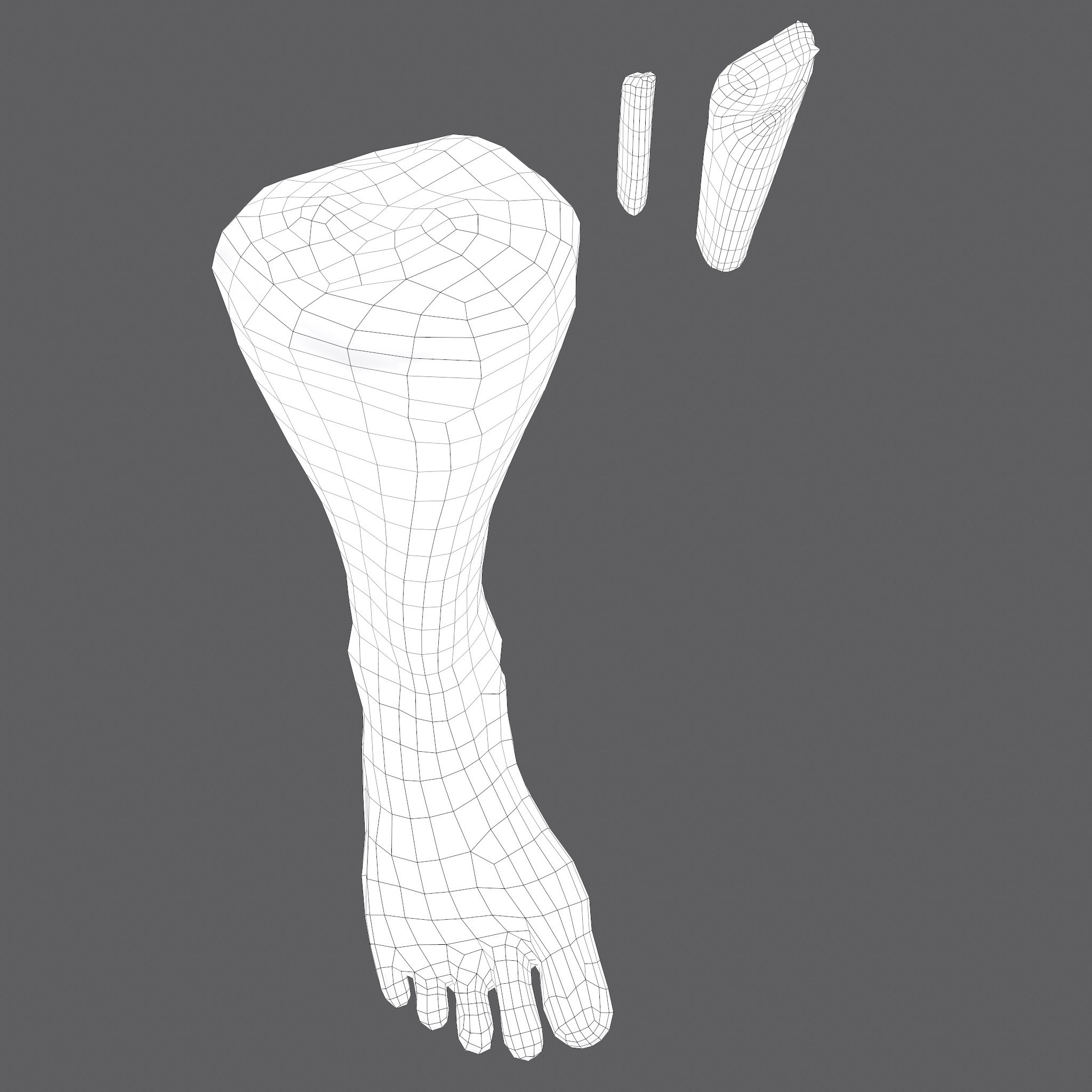 Severed Leg Horror Props - 3D Model by Get Dead Entertainment