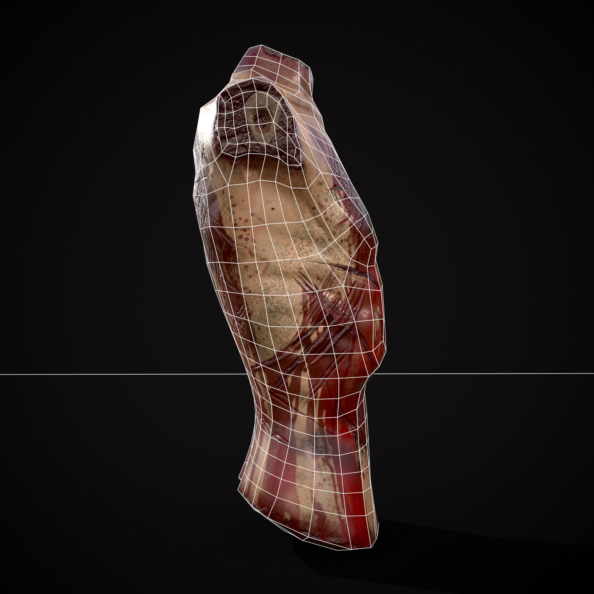 Severed Male Torso - 3D Model by Get Dead Entertainment