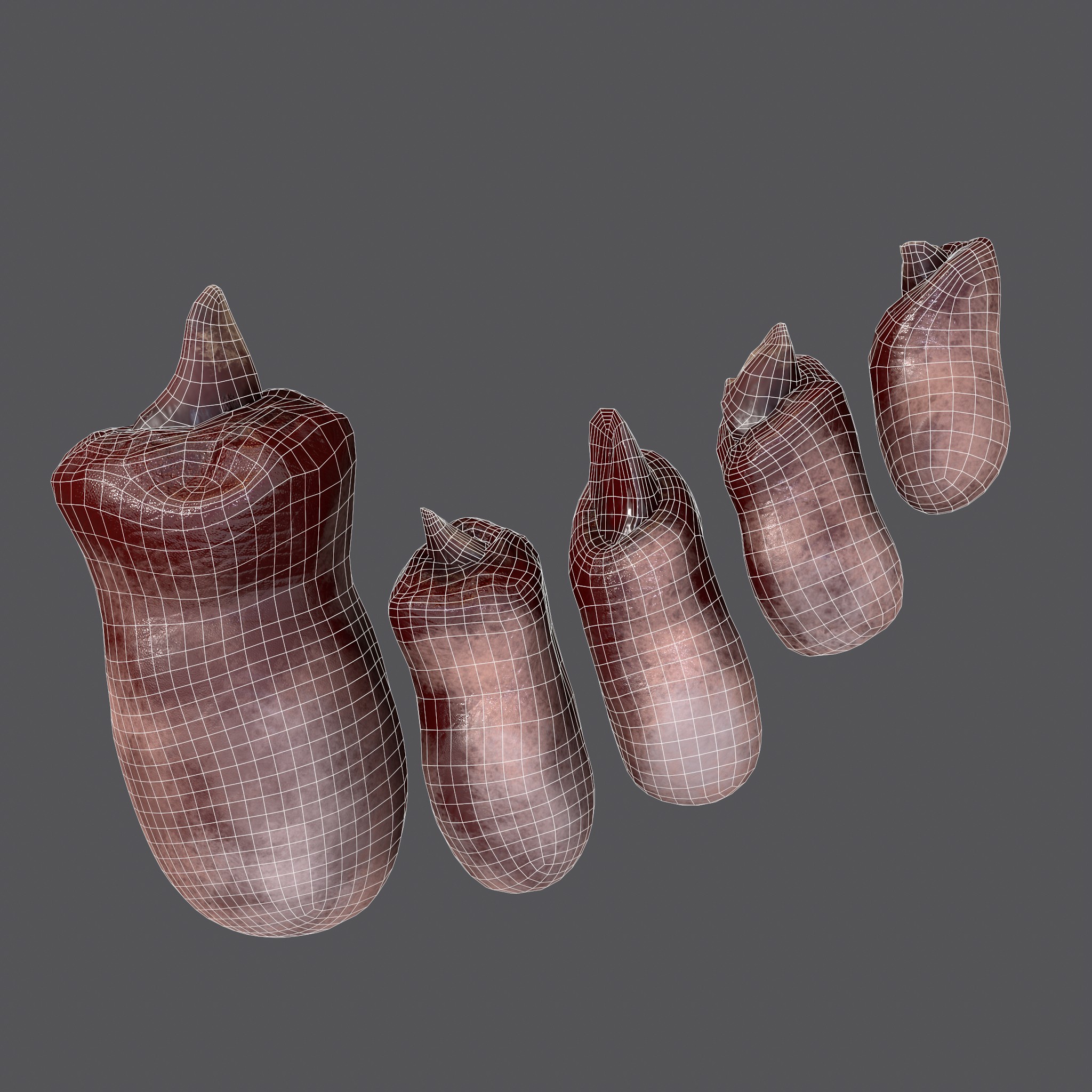 Severed Toes - 3D Model by Get Dead Entertainment