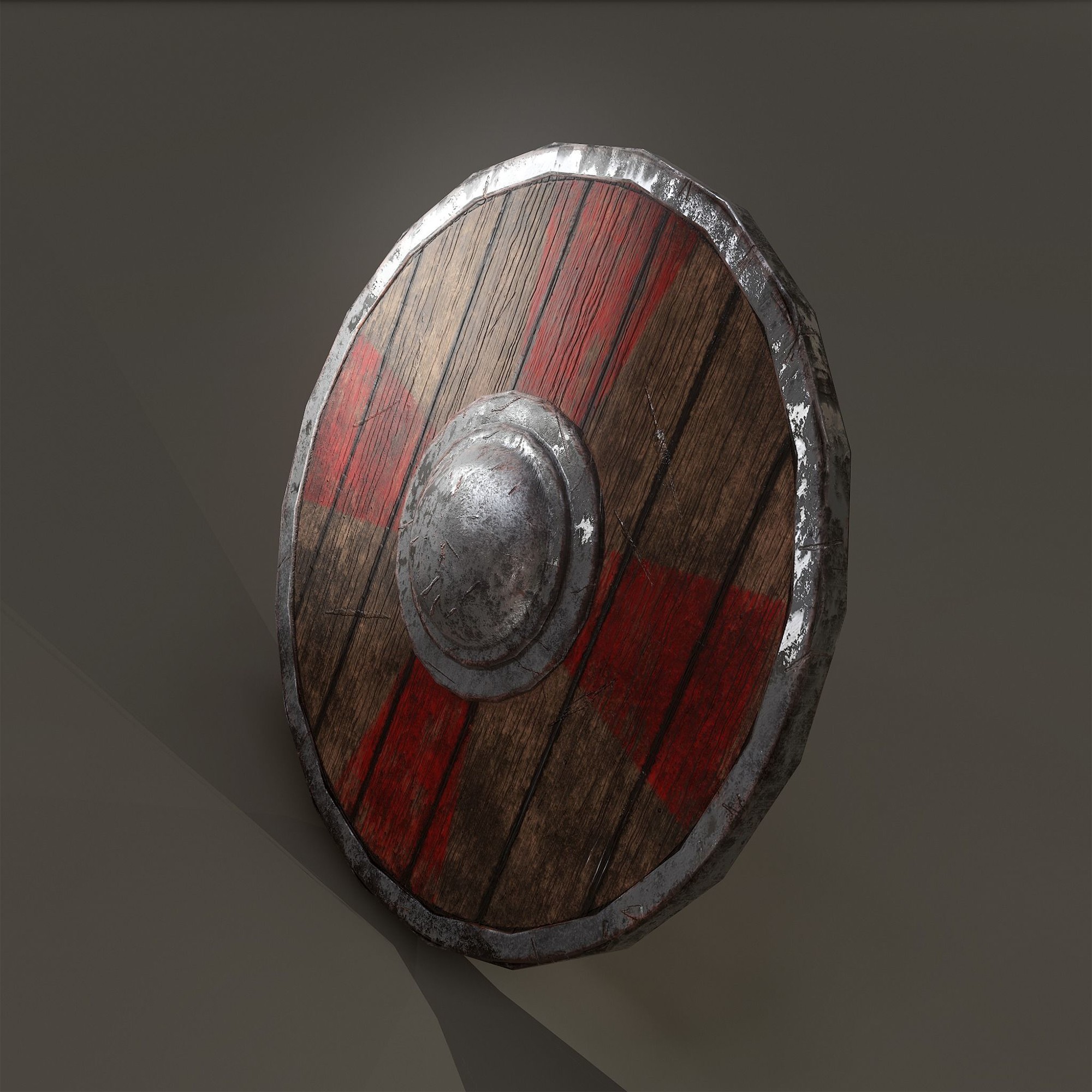 Wooden Shield - 3D Model by Get Dead Entertainment