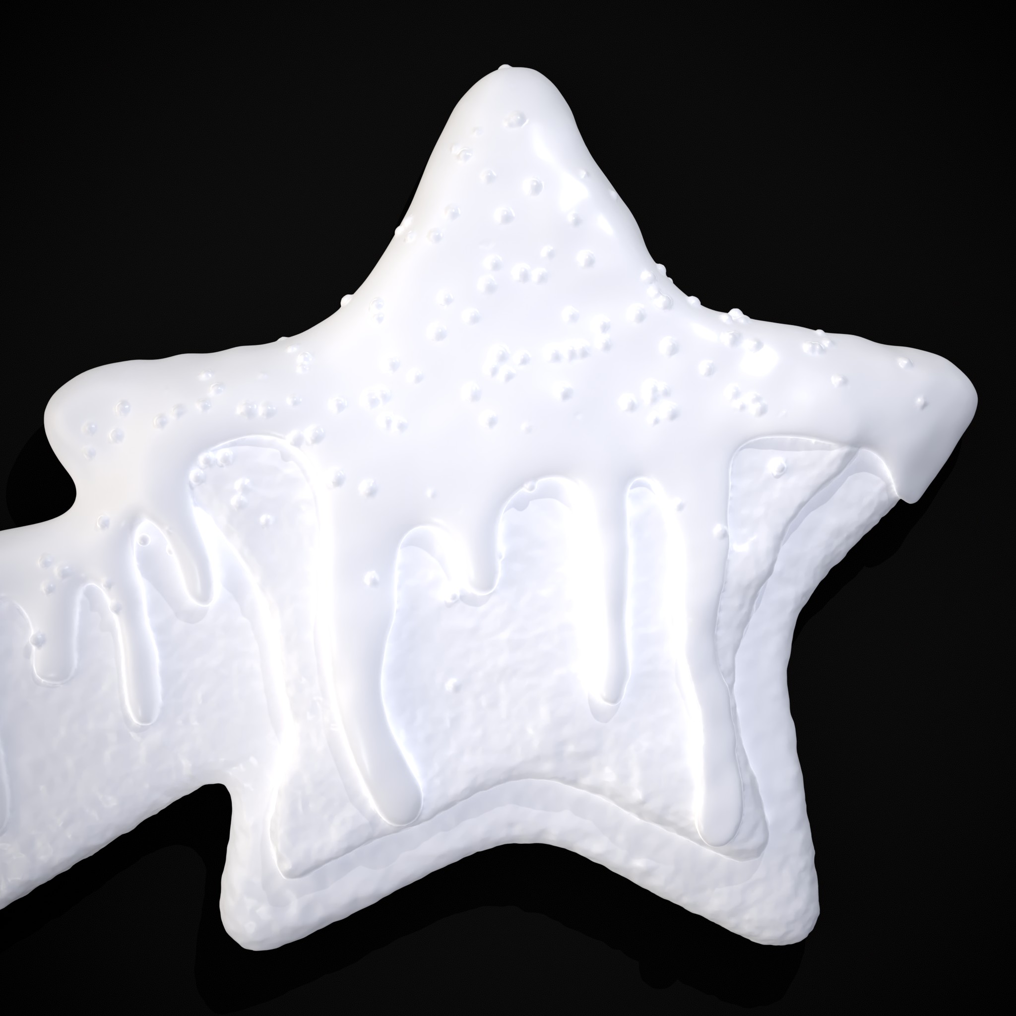 Shooting Star Cookie - 3D Print Model by Get Dead Entertainment