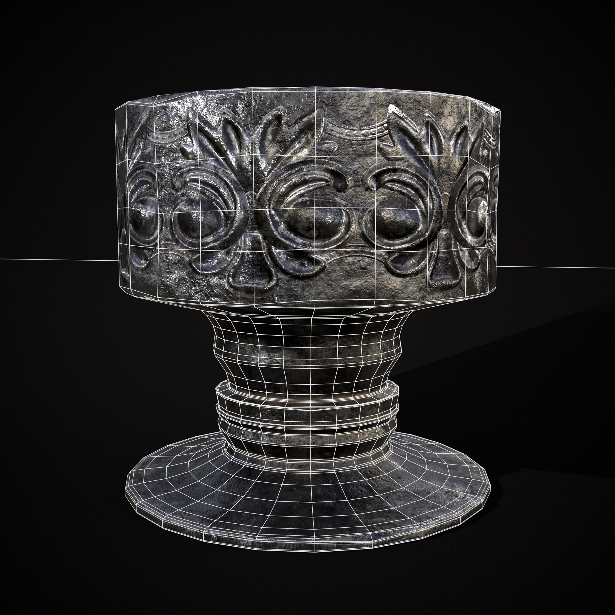 Short Medieval Goblet - 3D Model by Get Dead Entertainment