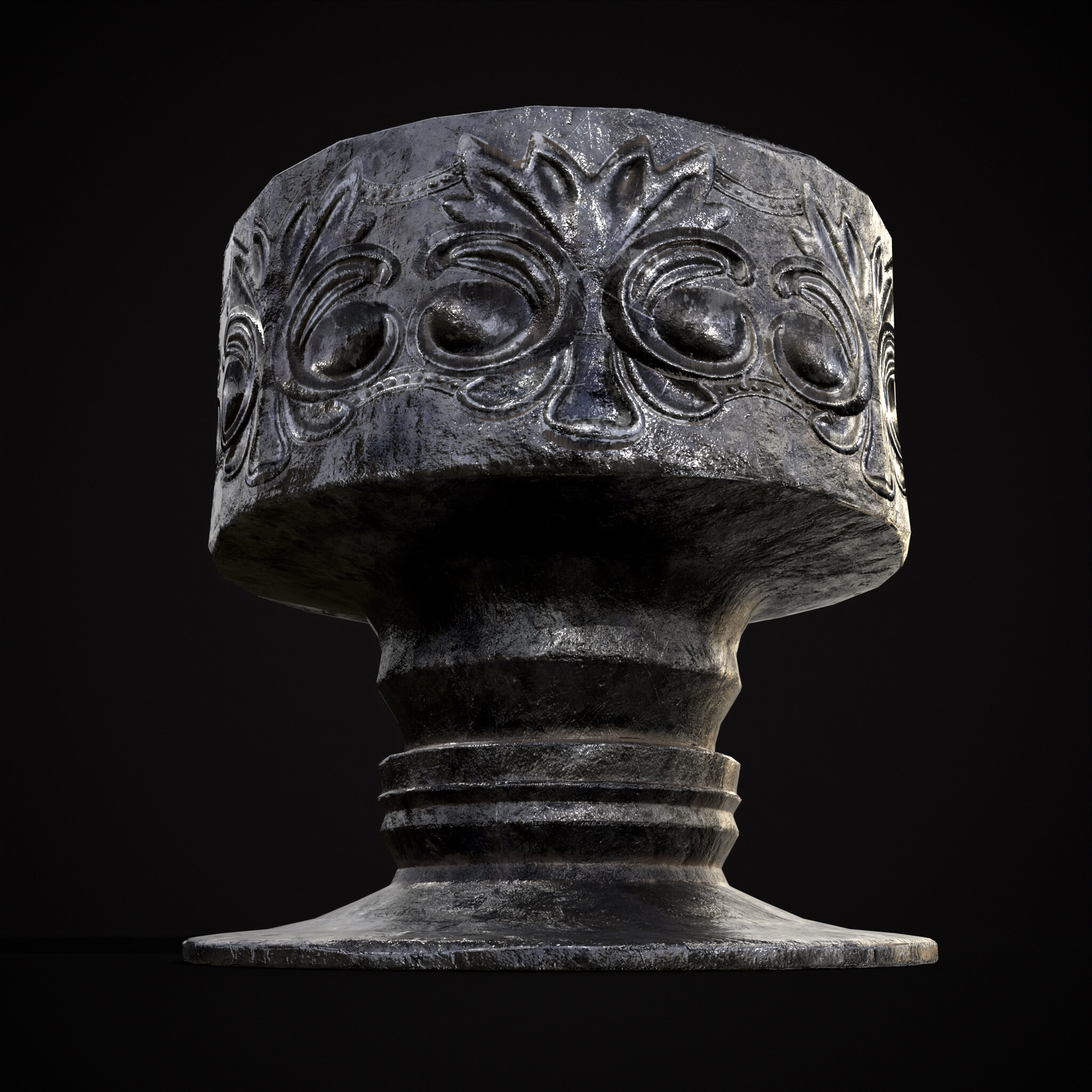 Short Medieval Goblet - 3D Model by Get Dead Entertainment